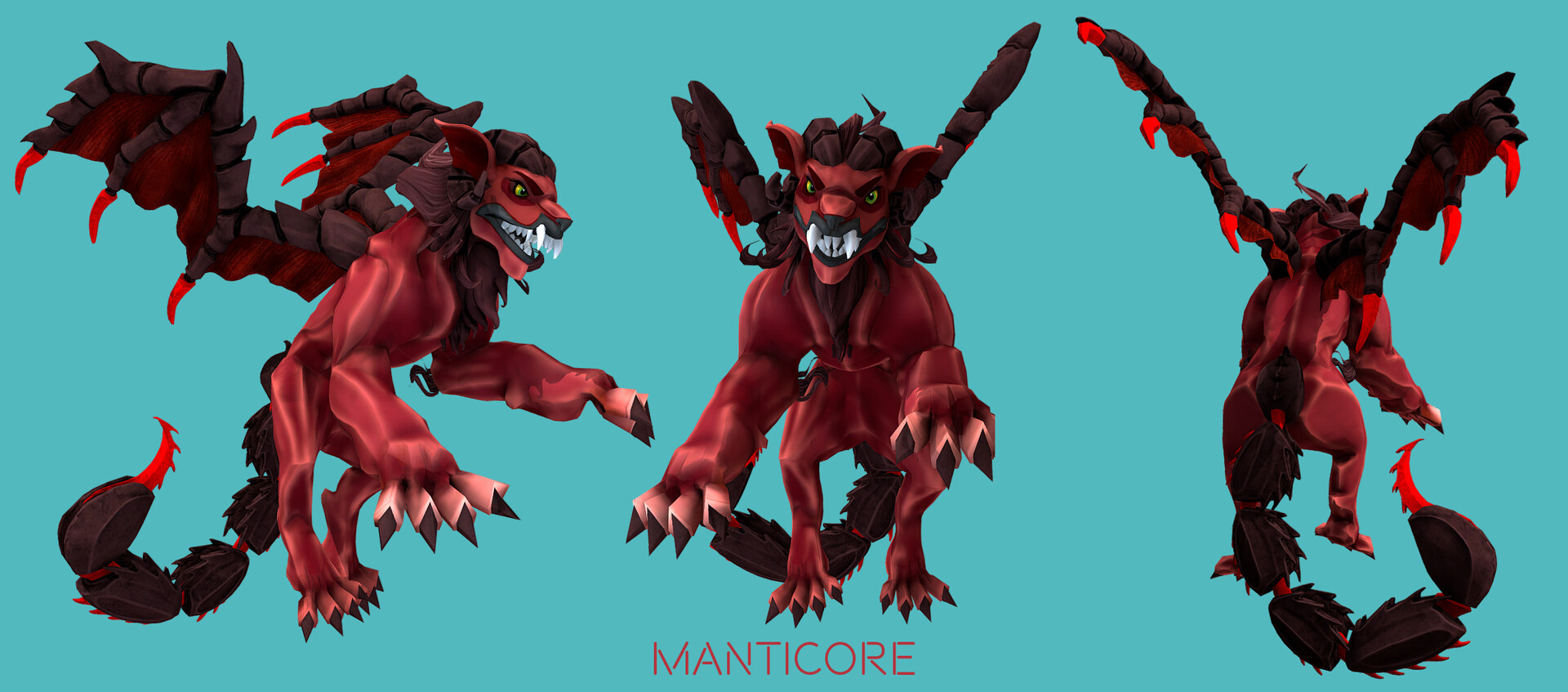 Becca 3D Art - Manticore