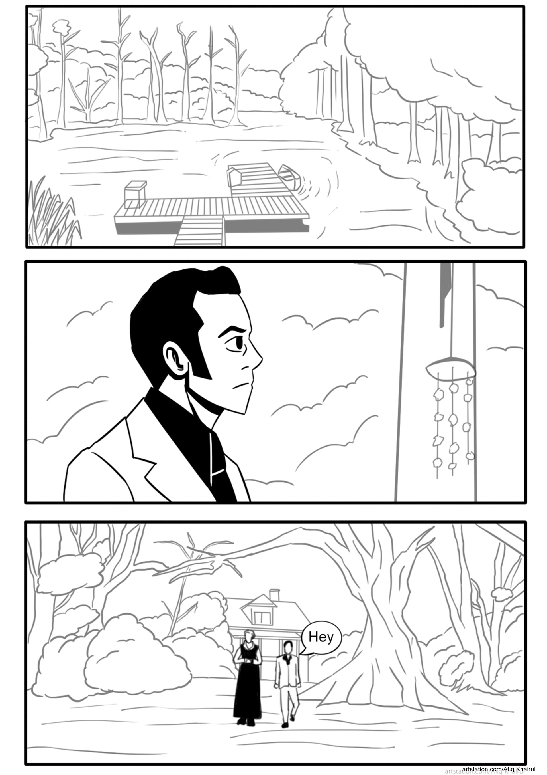 the conjuring hanging