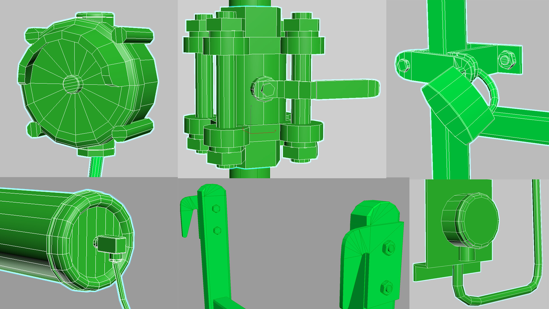 ArtStation - Low poly assets [Exmagina]