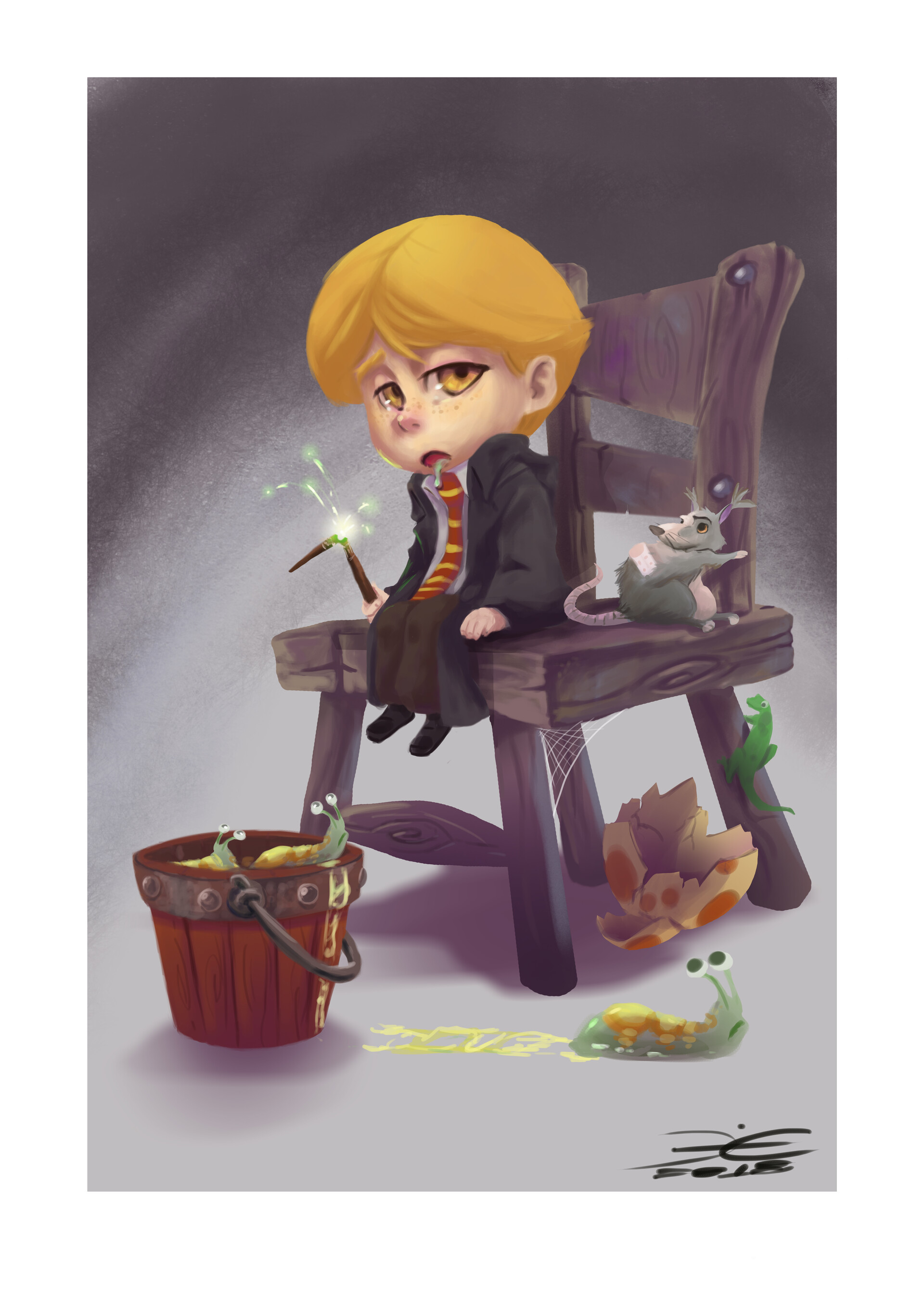 ArtStation - Rony Weasley