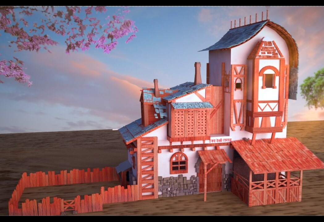 ArtStation - Toonic house