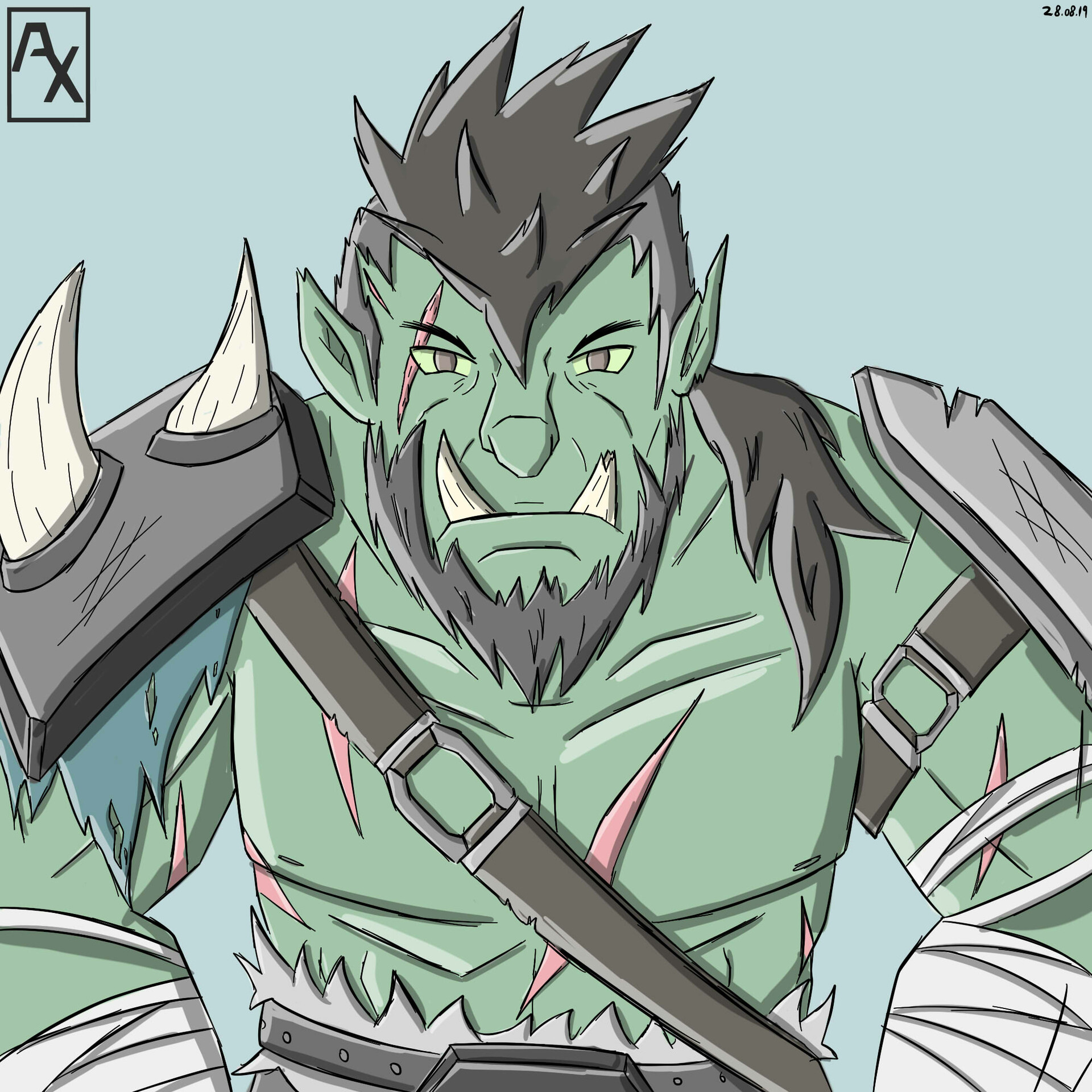 ArtStation - Battle Orc