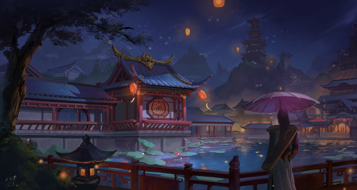 ArtStation - Chinese Style Night