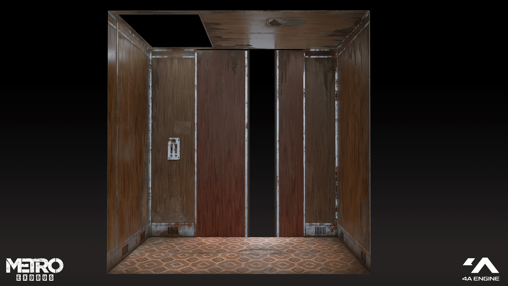 ArtStation - Old elevator for METRO EXODUS props