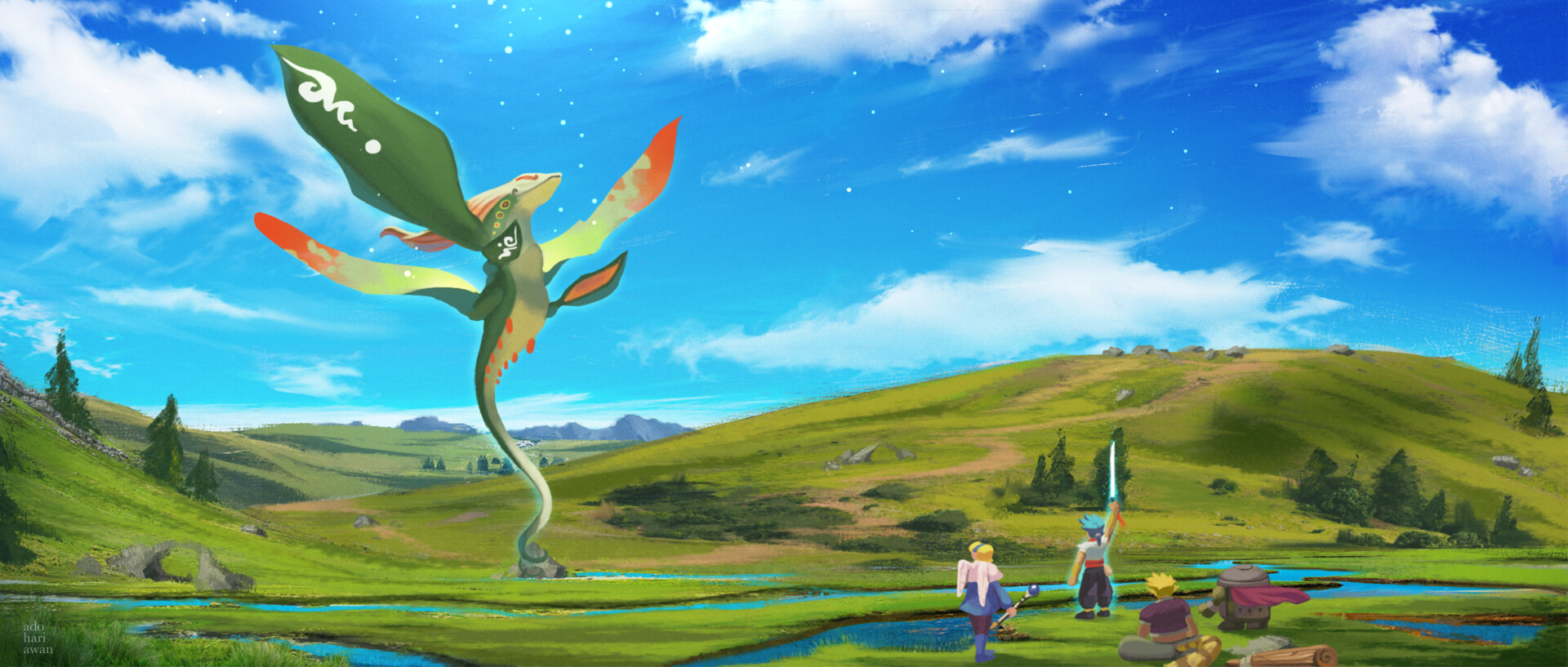 Ado Hariawan - Breath Of Fire 4 - Cho Ryong