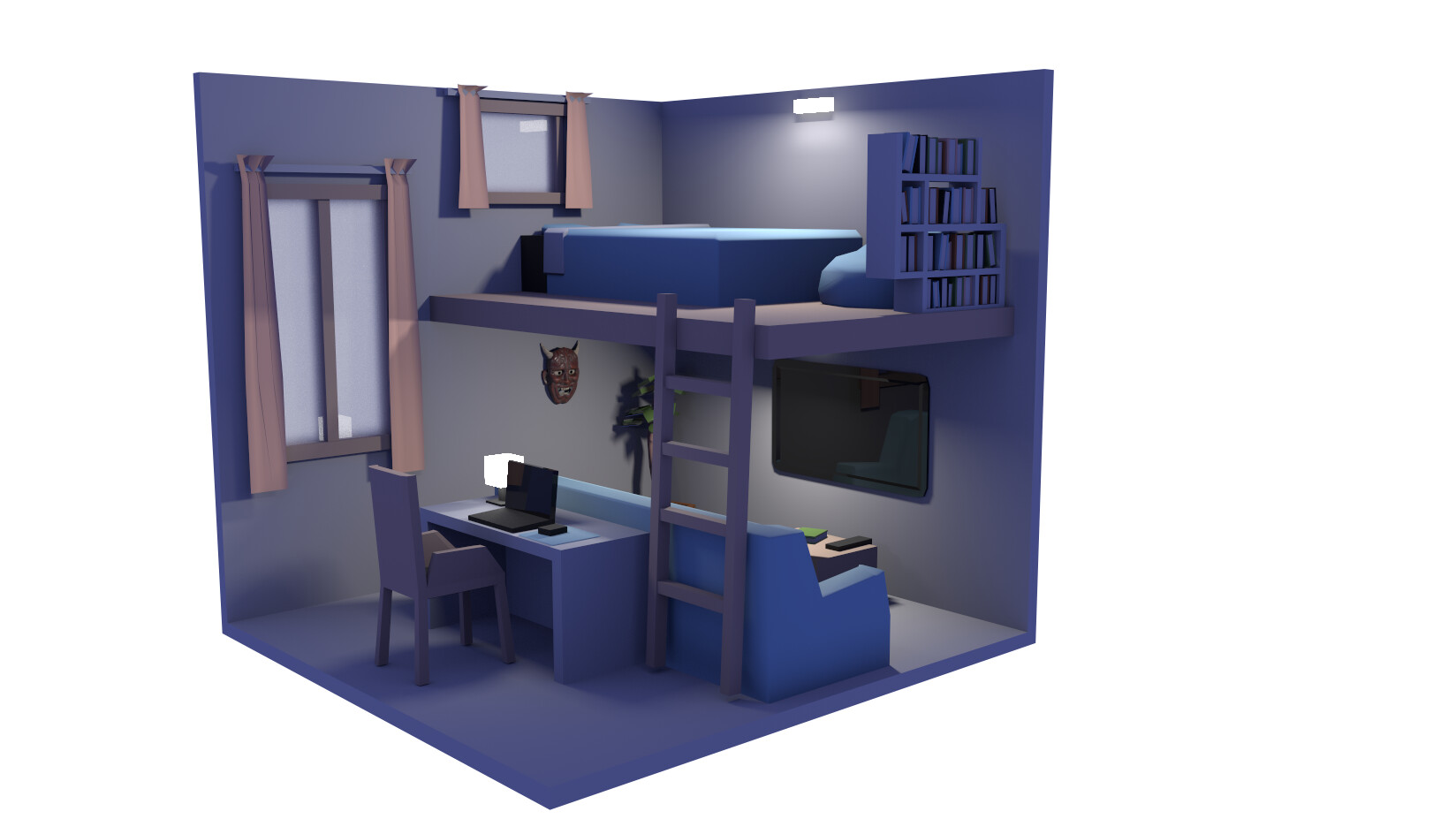 ArtStation - Tiny room