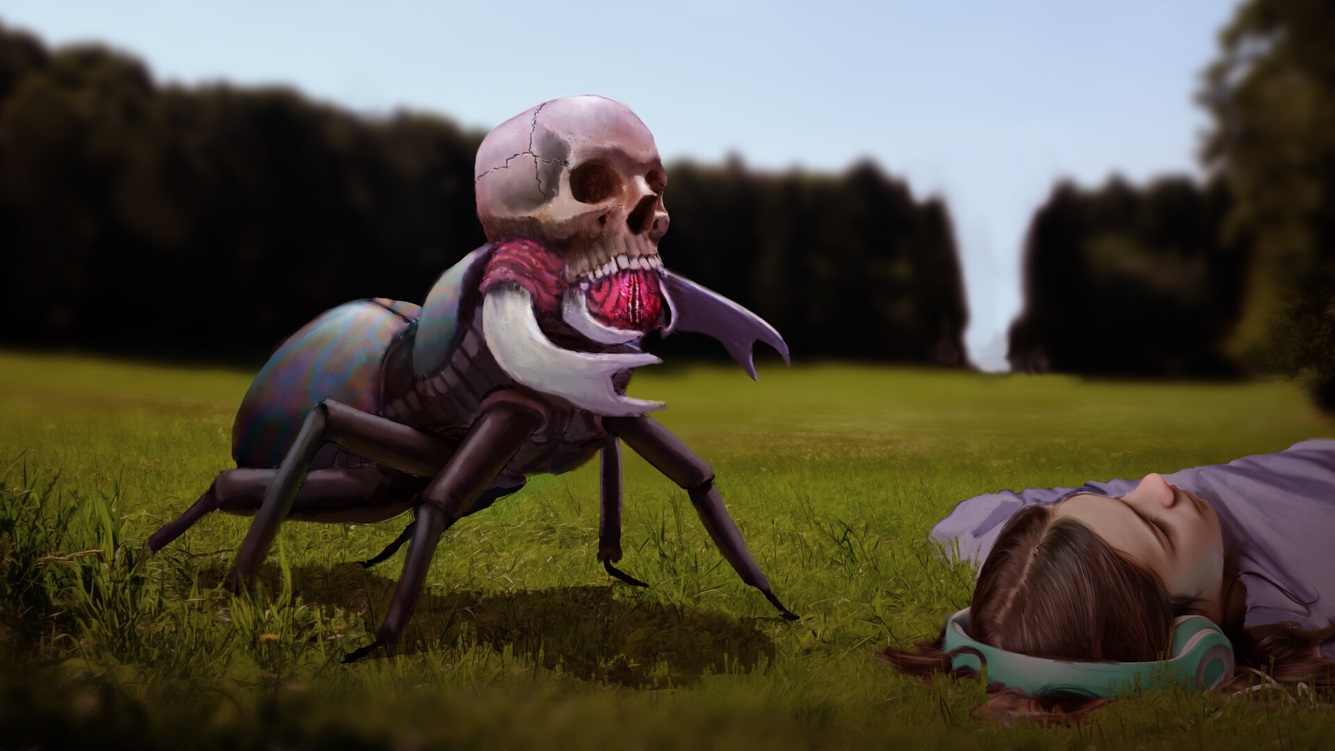 ArtStation - Skull Crawler