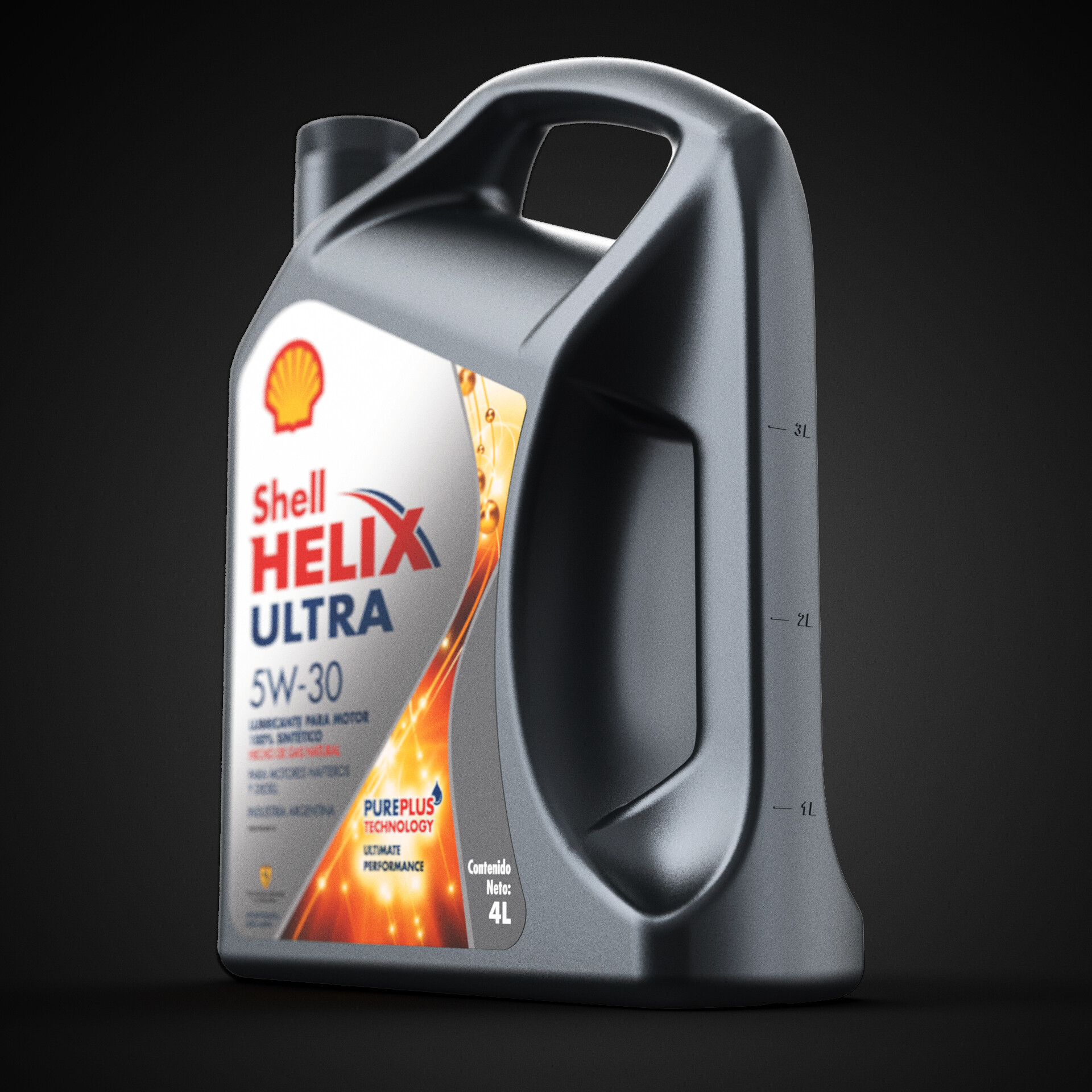 Guido Torres - Oil Bottle - 3D / Renders