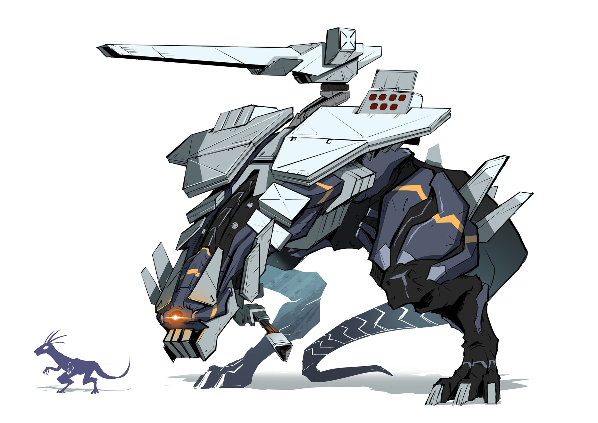 Chicken Draws Dogs - Chicken Walkers COMMISSION