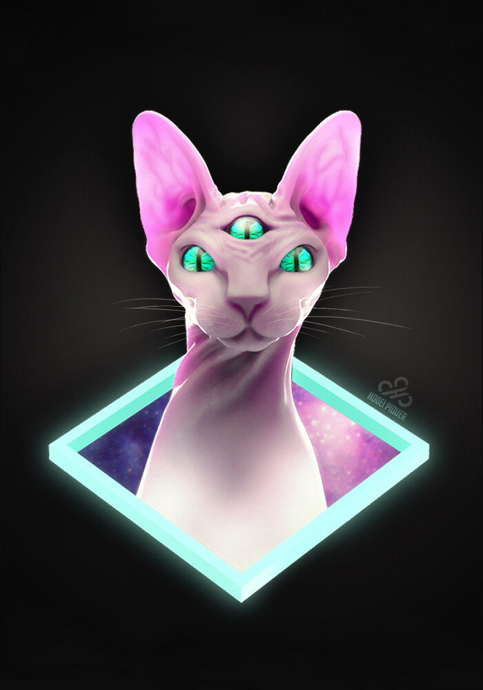 ArtStation - Cosmic Cat