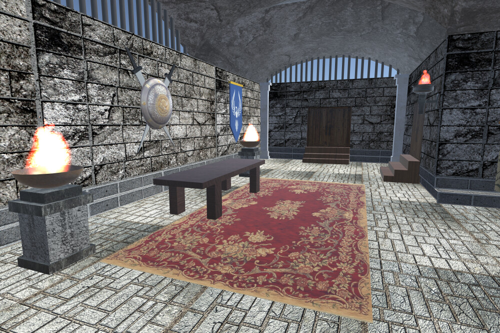 Kyle Huynh - Medieval Castle Hallway