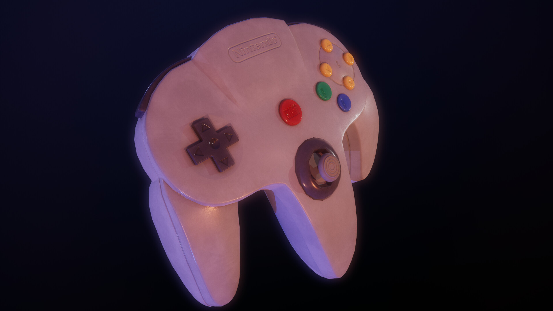 nintendo 64 controller wallpaper