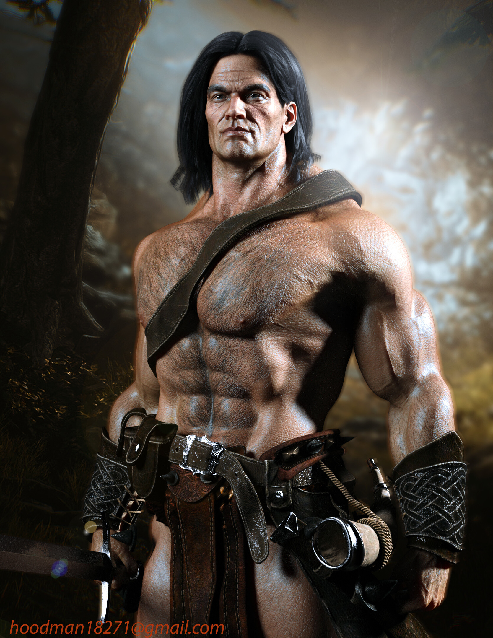 ArtStation - conan the barber liar