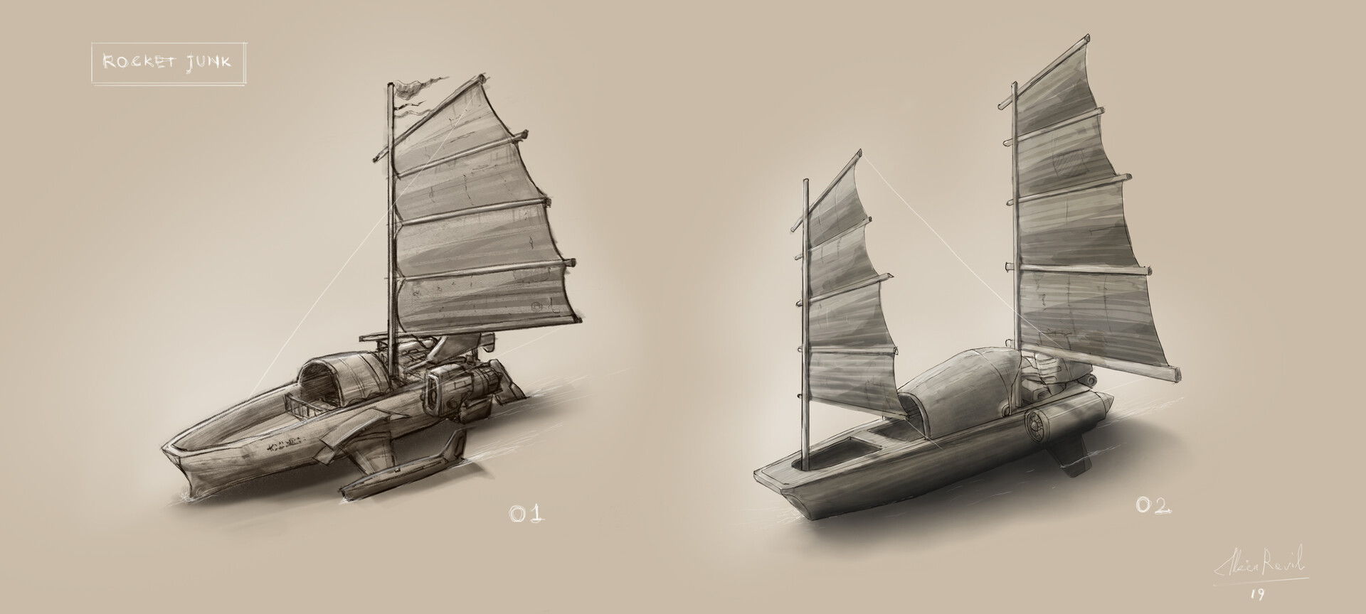 ArtStation - Rocket Junks