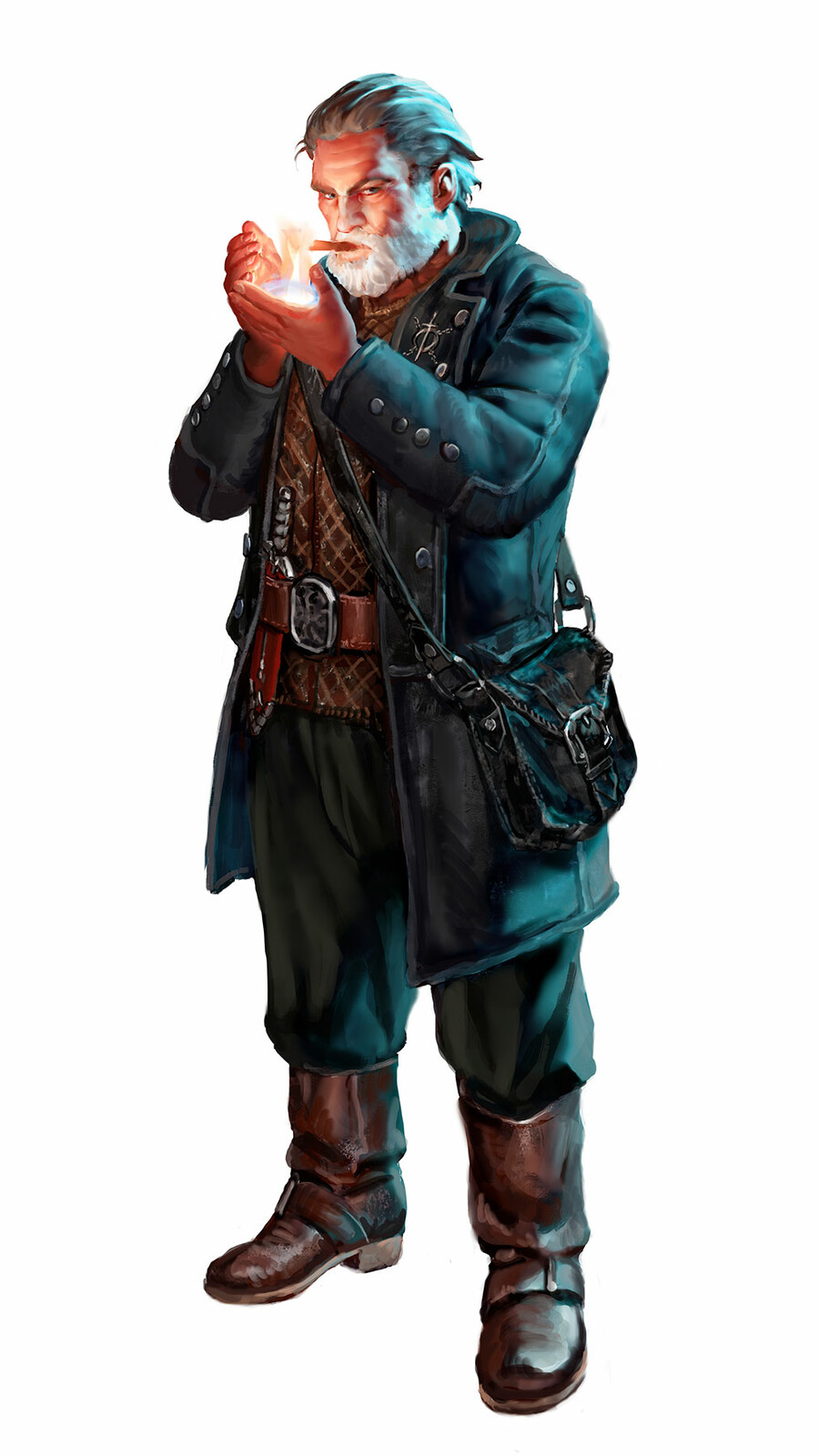 Javier Charro - "The Chain" Characters and scene