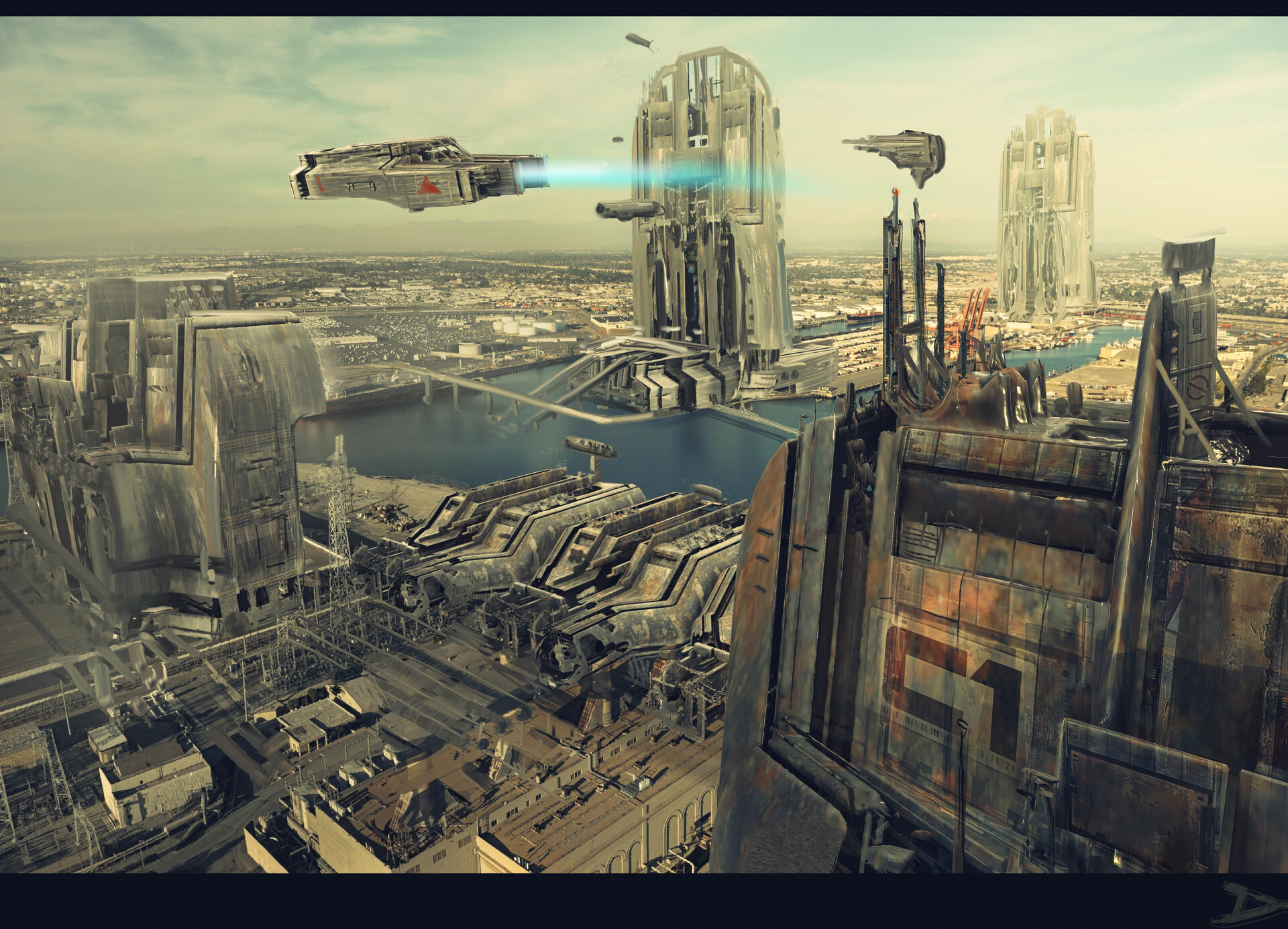 ArtStation - Rusty old rigs