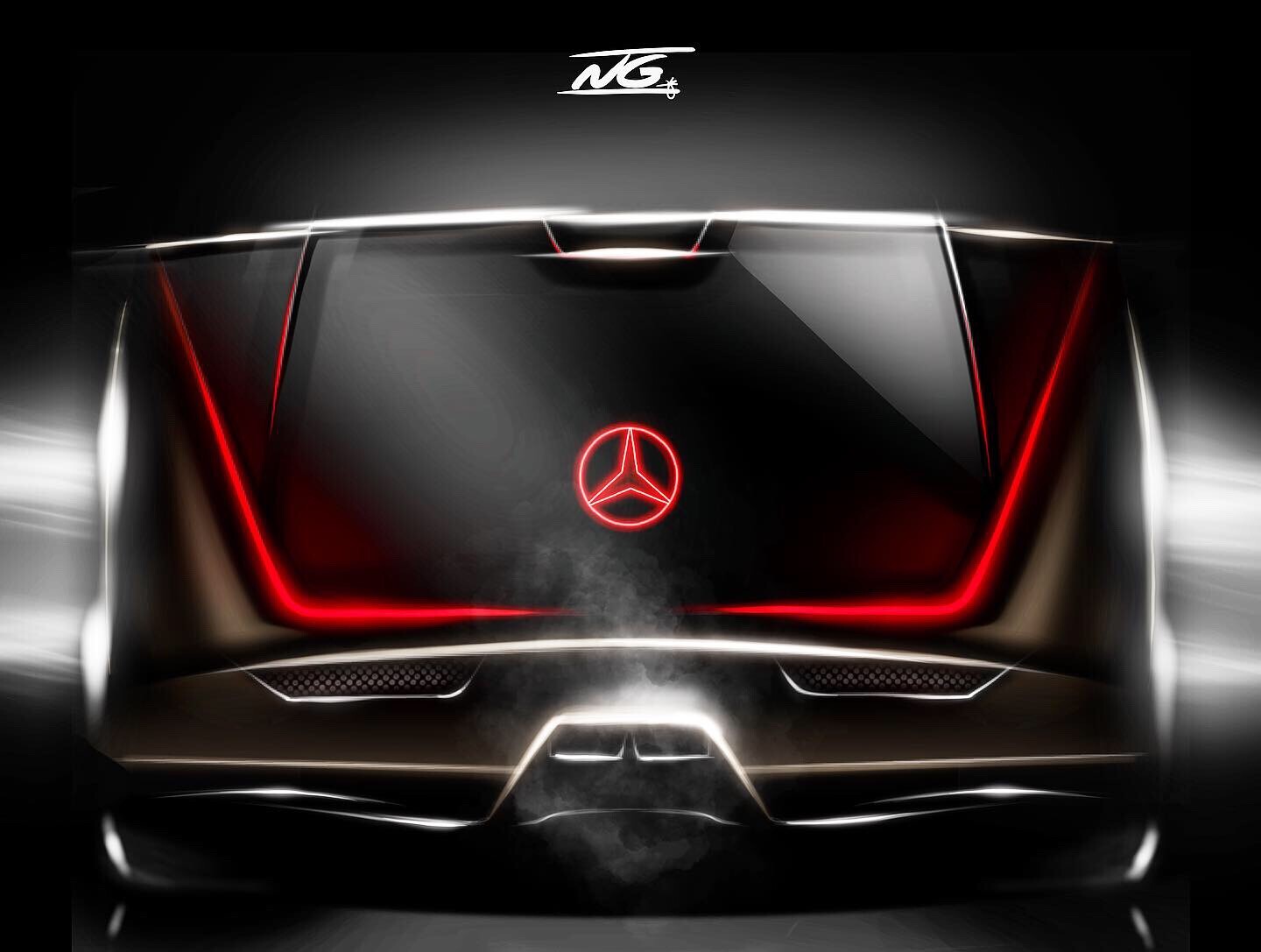 ArtStation - Mercedes Benz Concept (Revised)