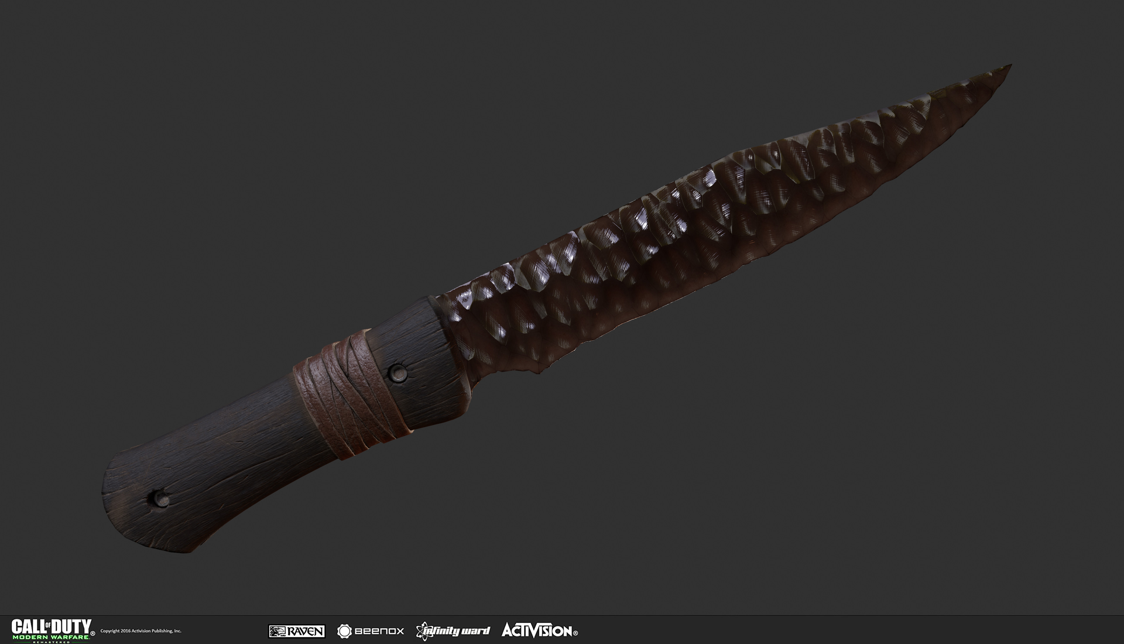 Eugene Geer - COD Modern Warfare Remastered: Obsidian Blade melee weapon