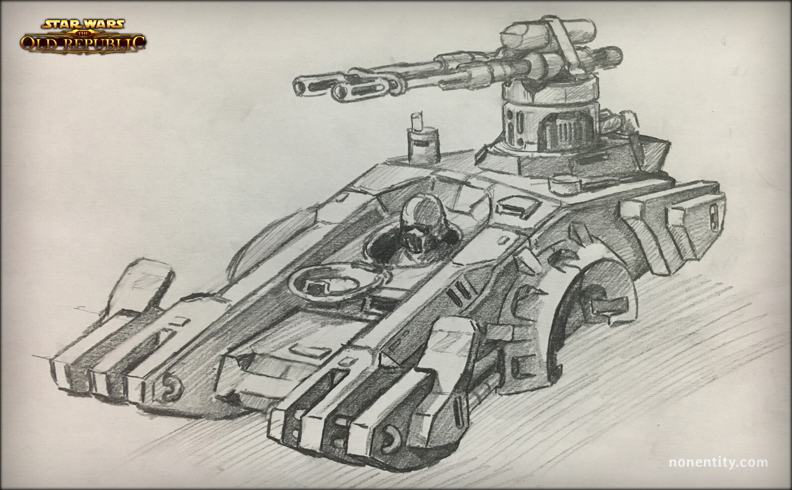 Bradley Lewis - SWTOR | Vehicle sketches