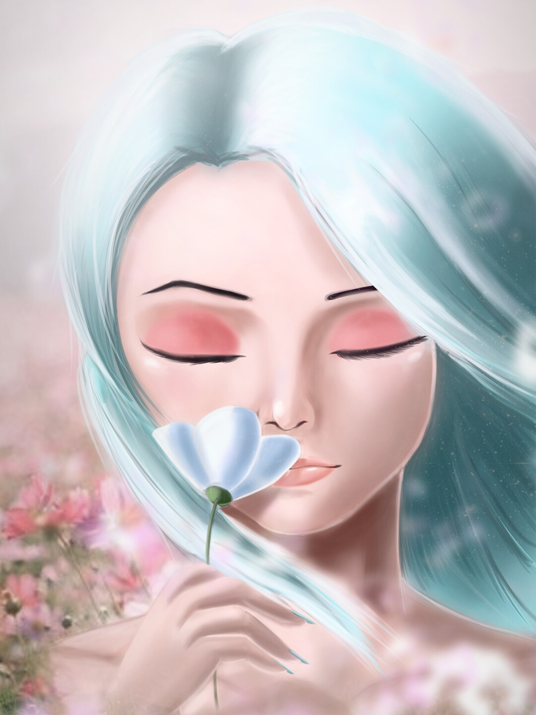 ArtStation - Bloom Girl