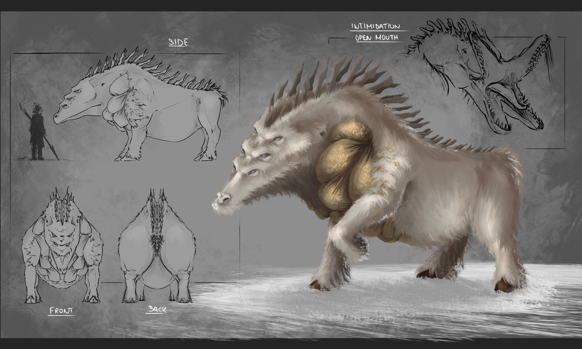 ArtStation - Snow Beast