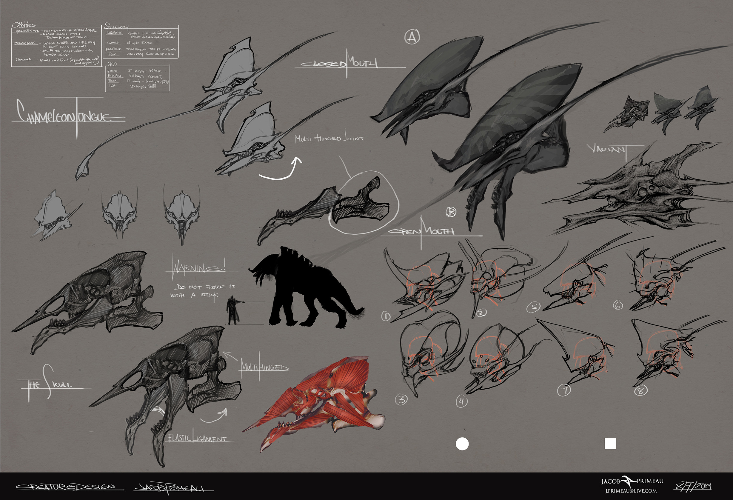 Jacob Primeau - Creature Design