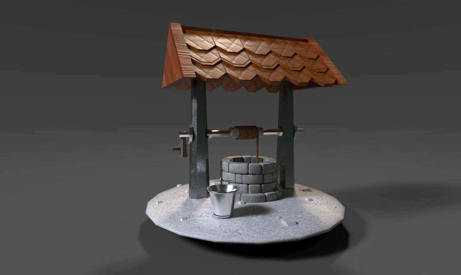 ArtStation - A Well (3D Model)