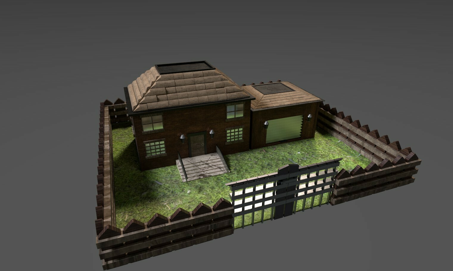 ArtStation - Simple House (3D Model)