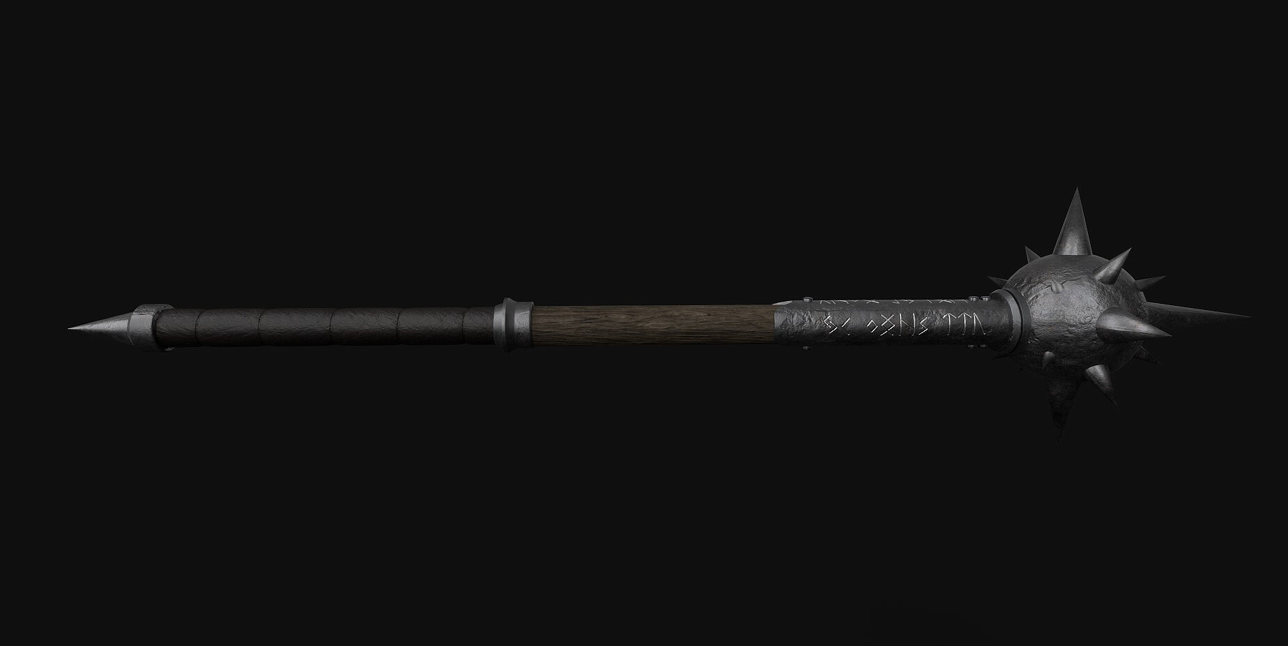 ArtStation - Morningstar Melee weapon