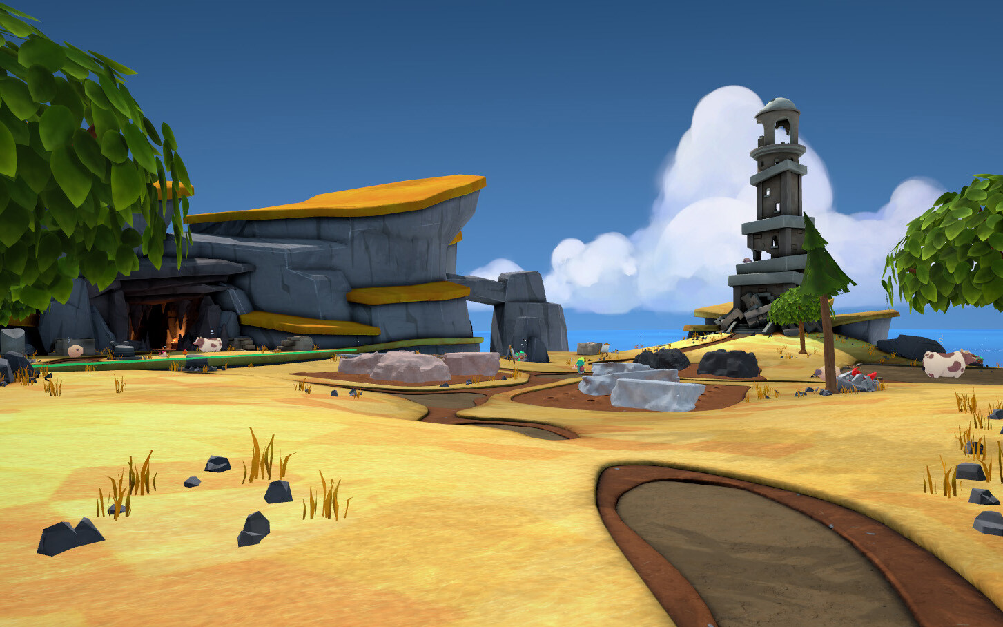 ArtStation - Stylized Wheat Field