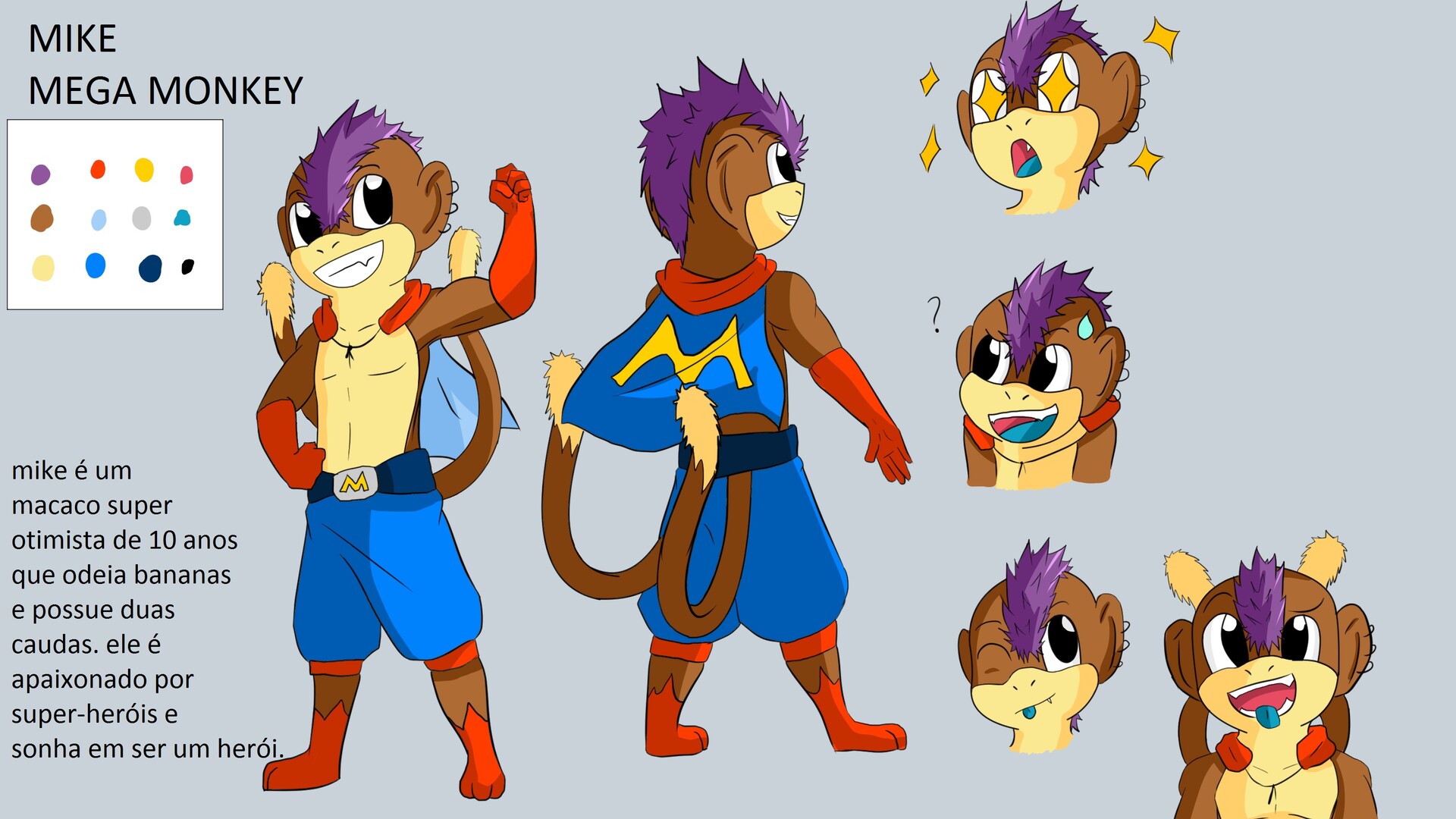 ArtStation - mike the Monkey - character design