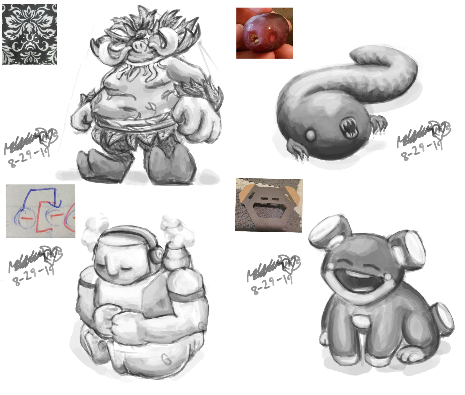 ArtStation - Pareidolia Sketches 02