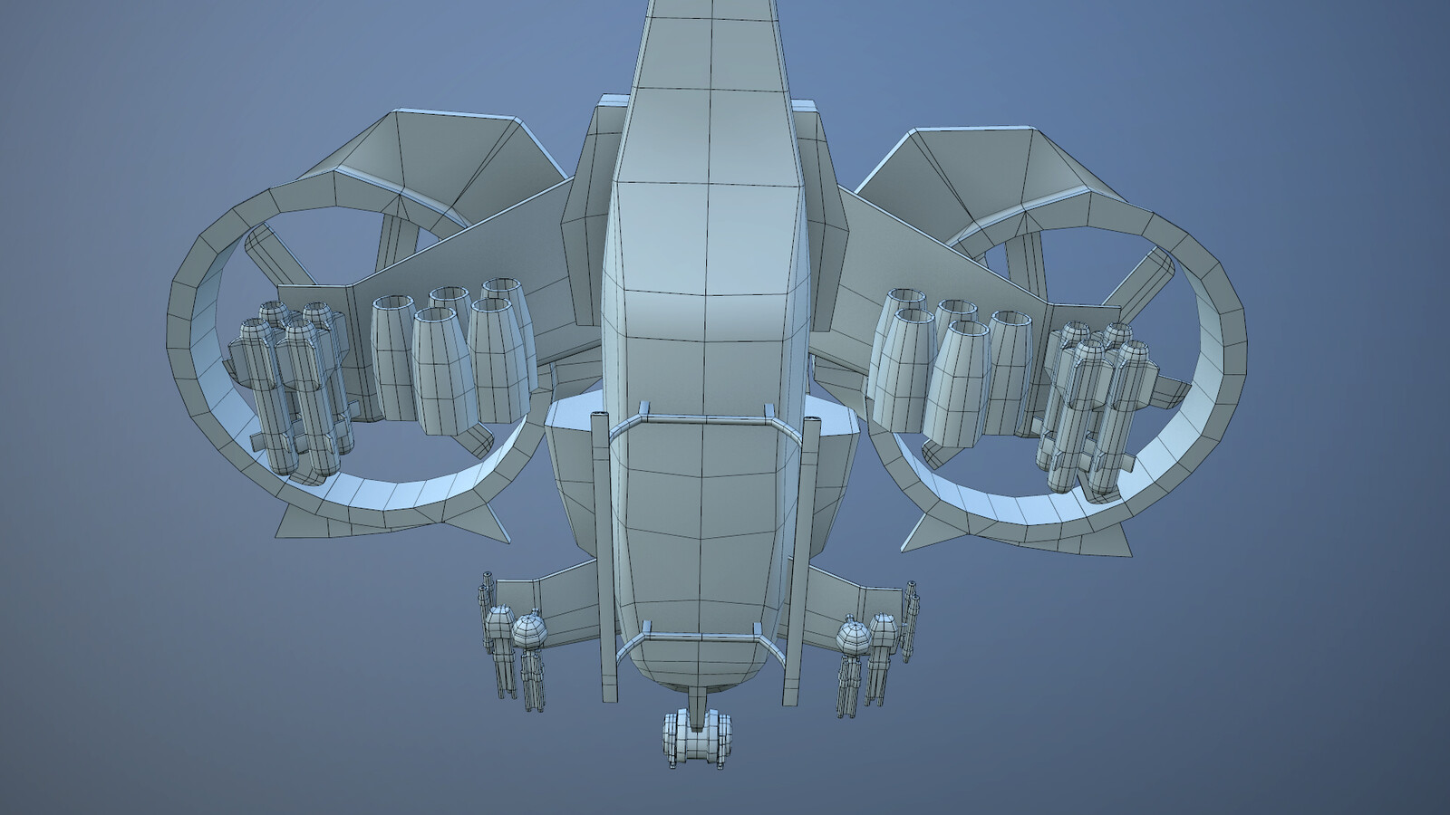 Mohsen Zahmatkesh - avatar scorpion gunship