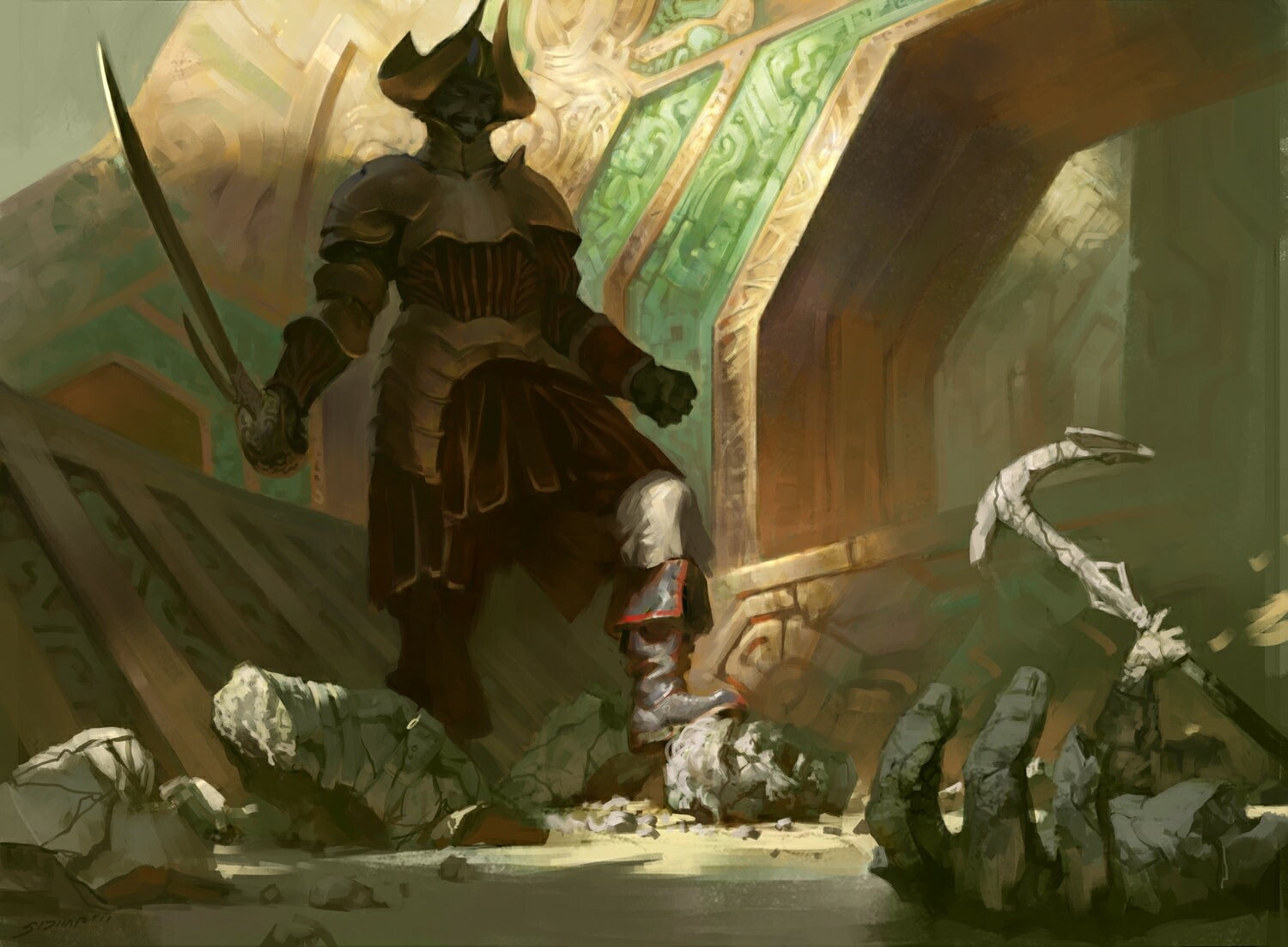 ArtStation - Vraska's Conquistador