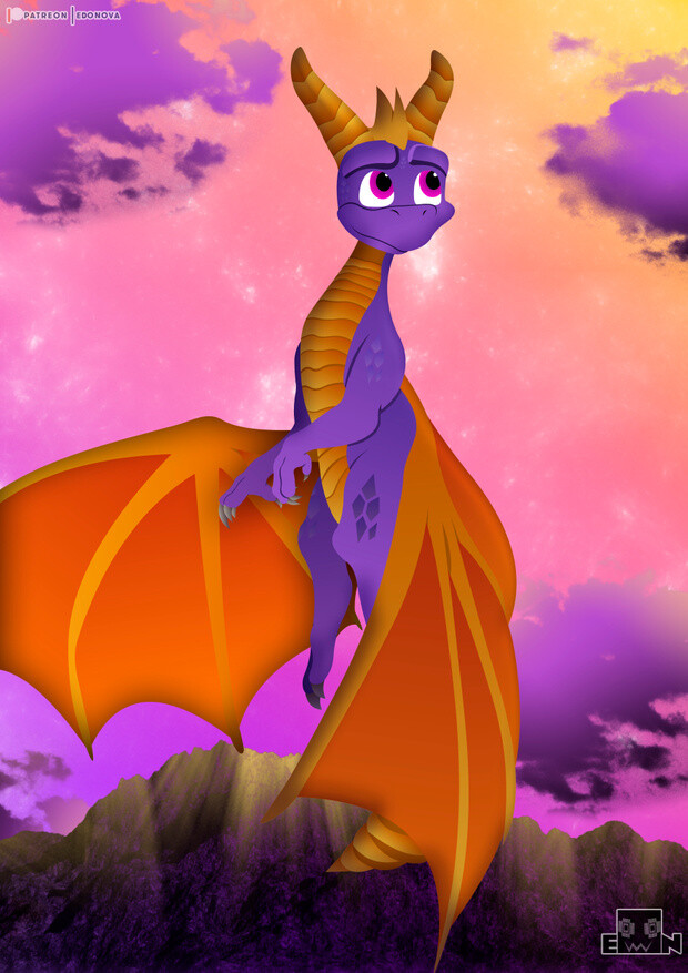 ArtStation - Spyro the Dragon