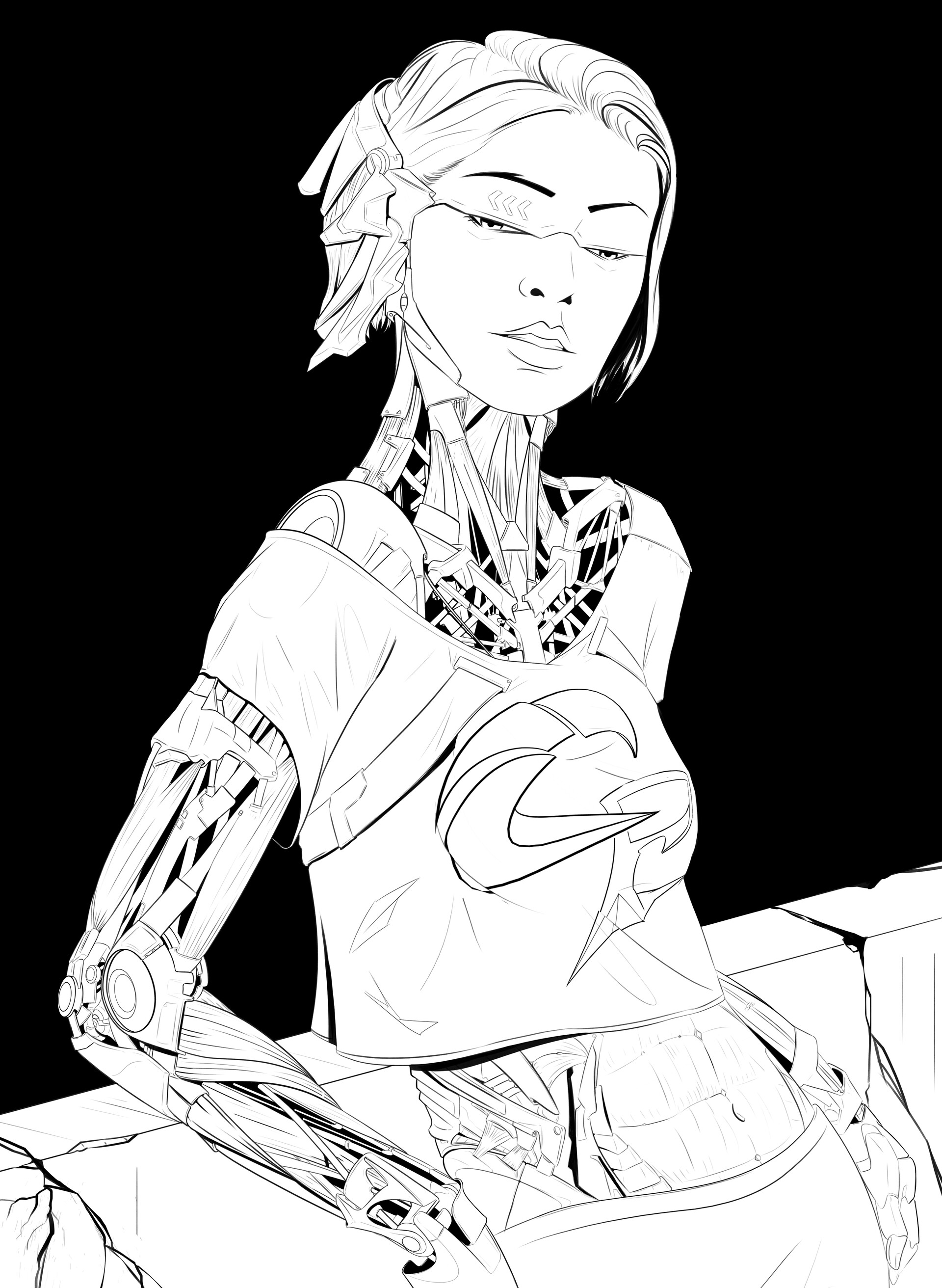 ArtStation - Cyberpunk line