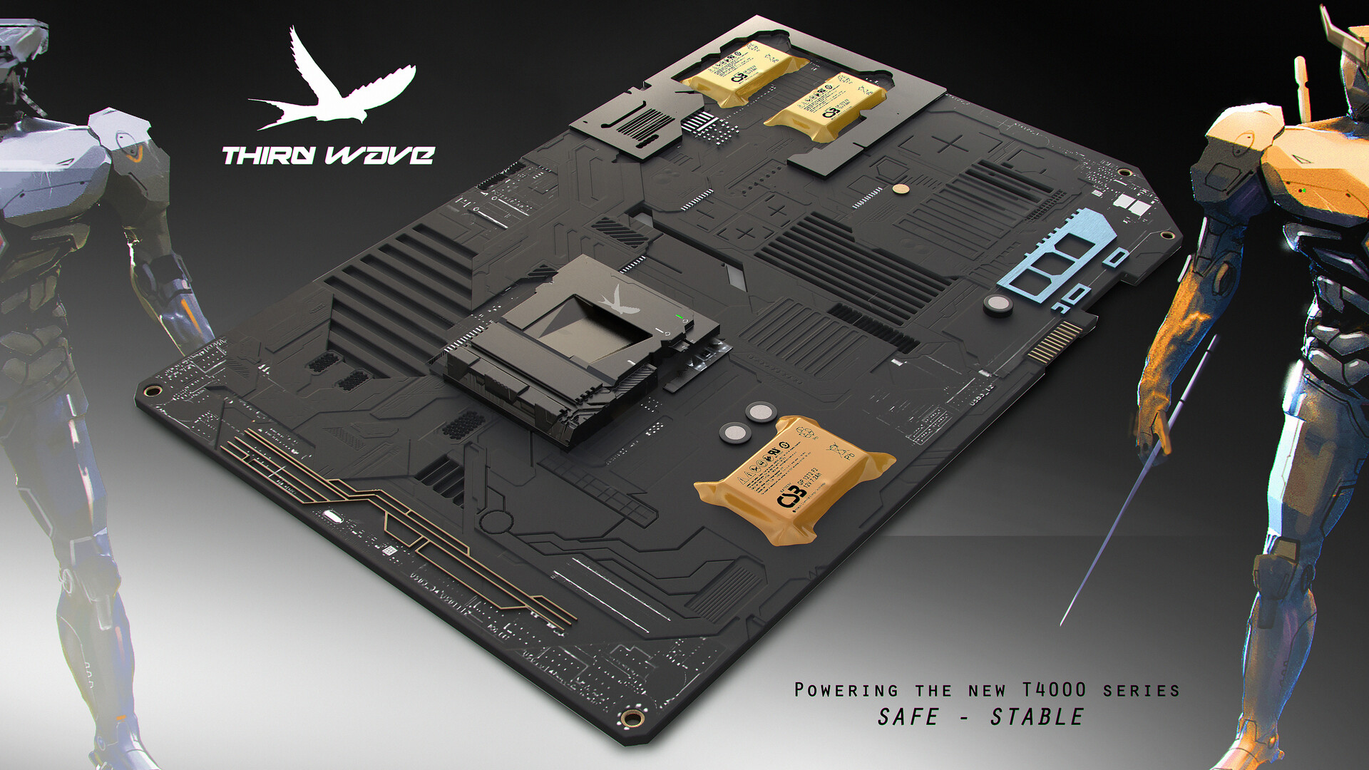 ArtStation - MotherBoard T4000