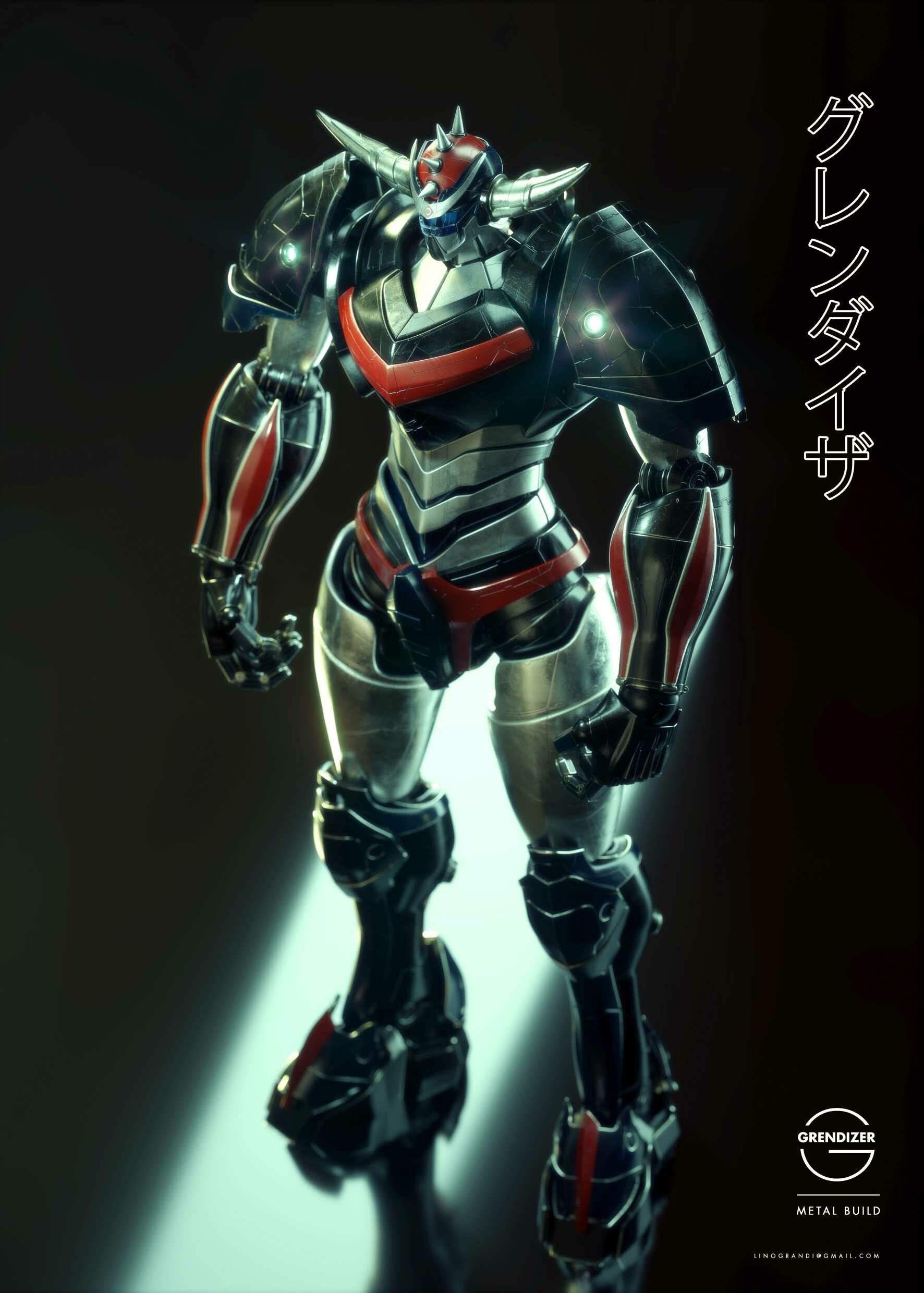 ArtStation - Grendizer Redesign - Go! Go! Go! The Grade 2019
