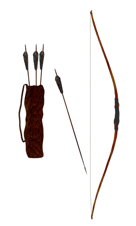 ArtStation - Dunedain Ranger Weapons