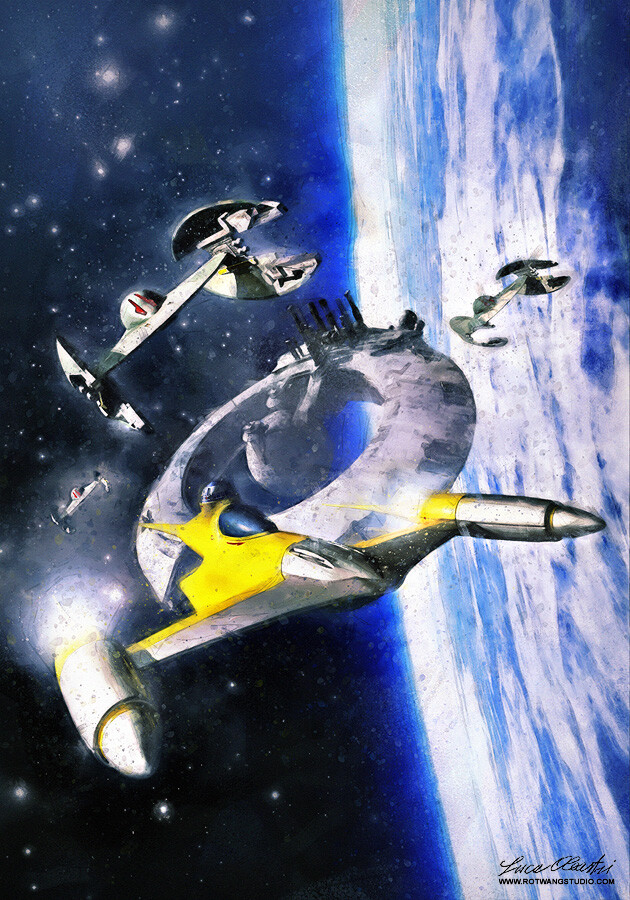 ArtStation - Battle of Naboo - Tribute to Star Wars Saga