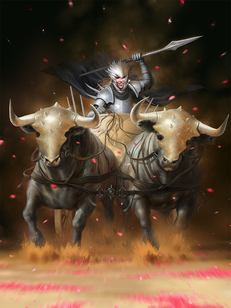 ArtStation - Ox Cart