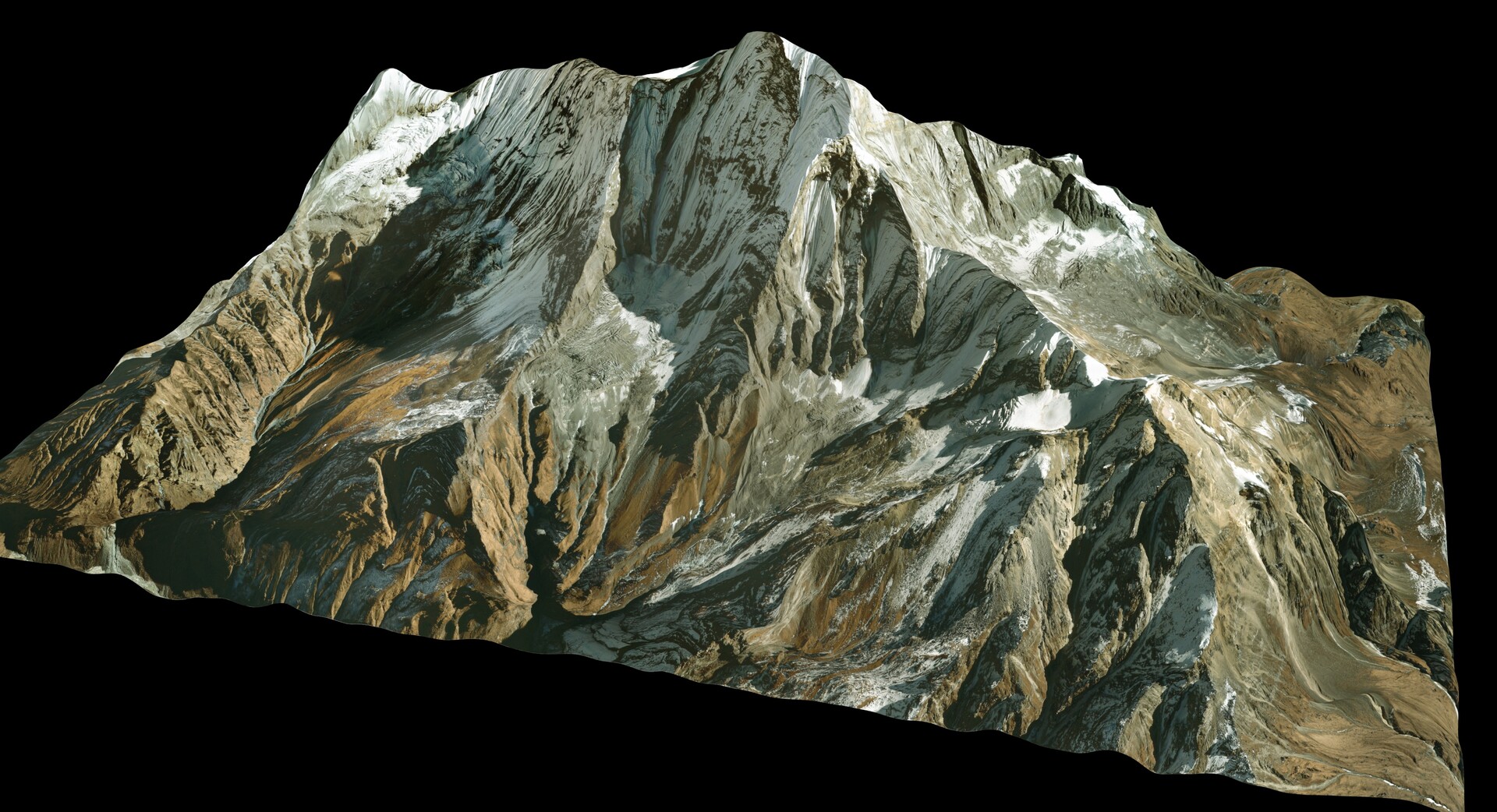 Tim Samedov - 3D models mountains