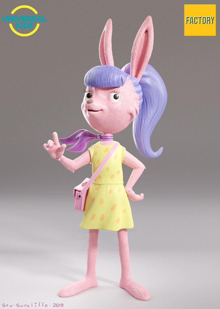 ArtStation - Blanche For Norman Picklestripes