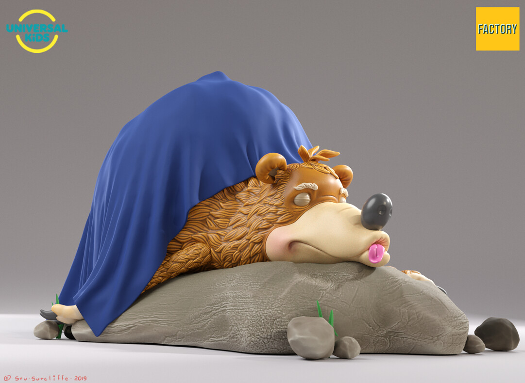 ArtStation - Grizz For Norman Picklestripes