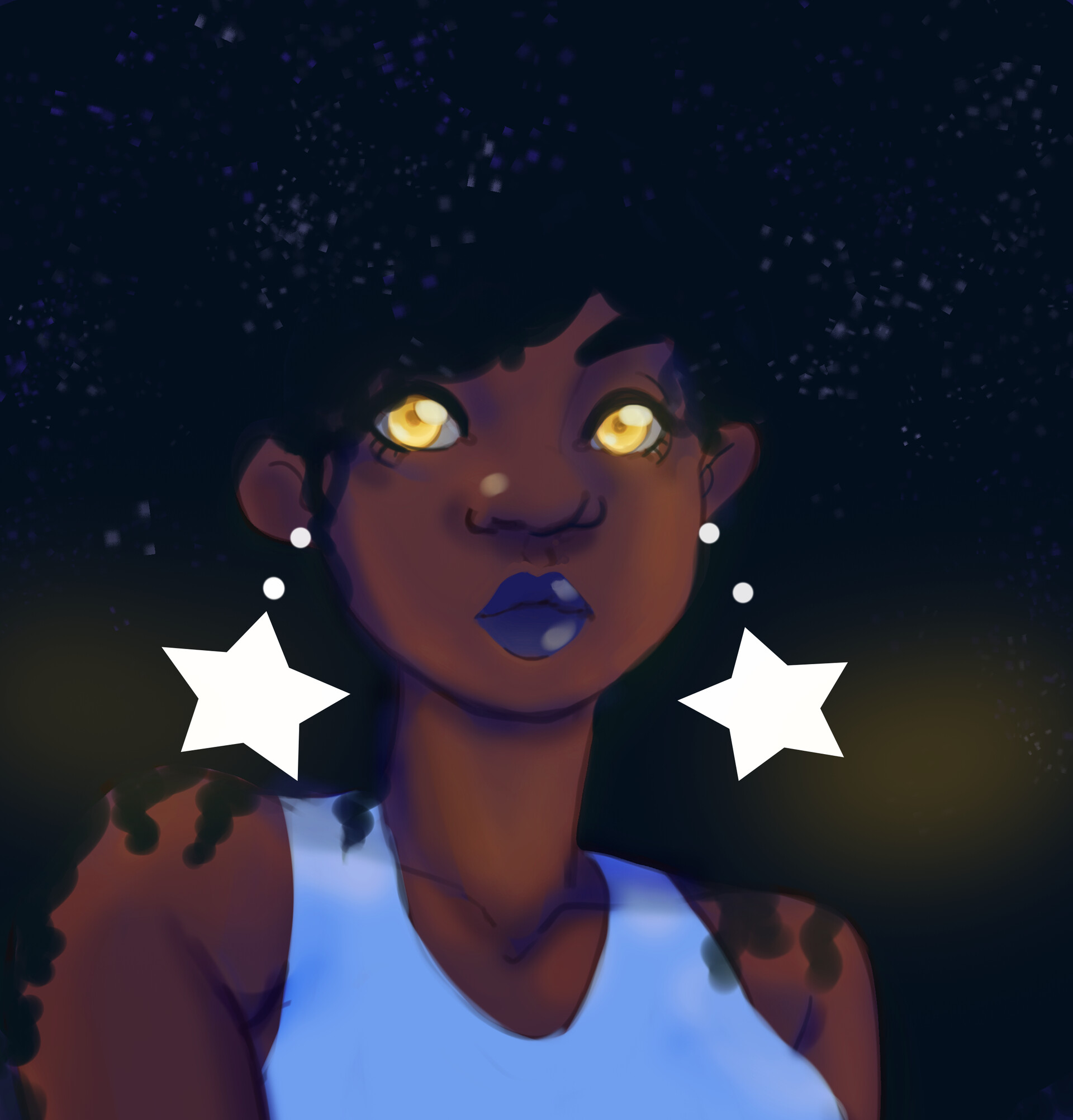 ArtStation - Star girl