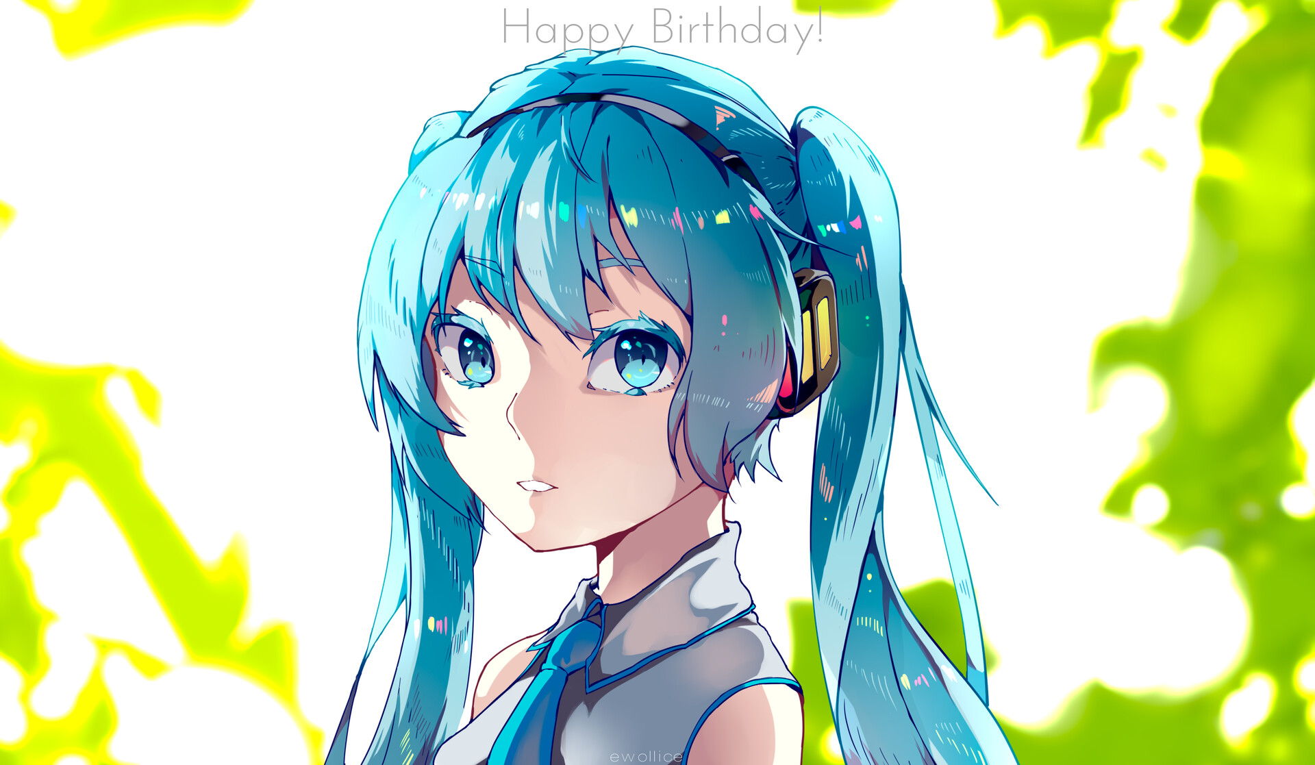ArtStation - Happy Birthday Hatsune Miku!