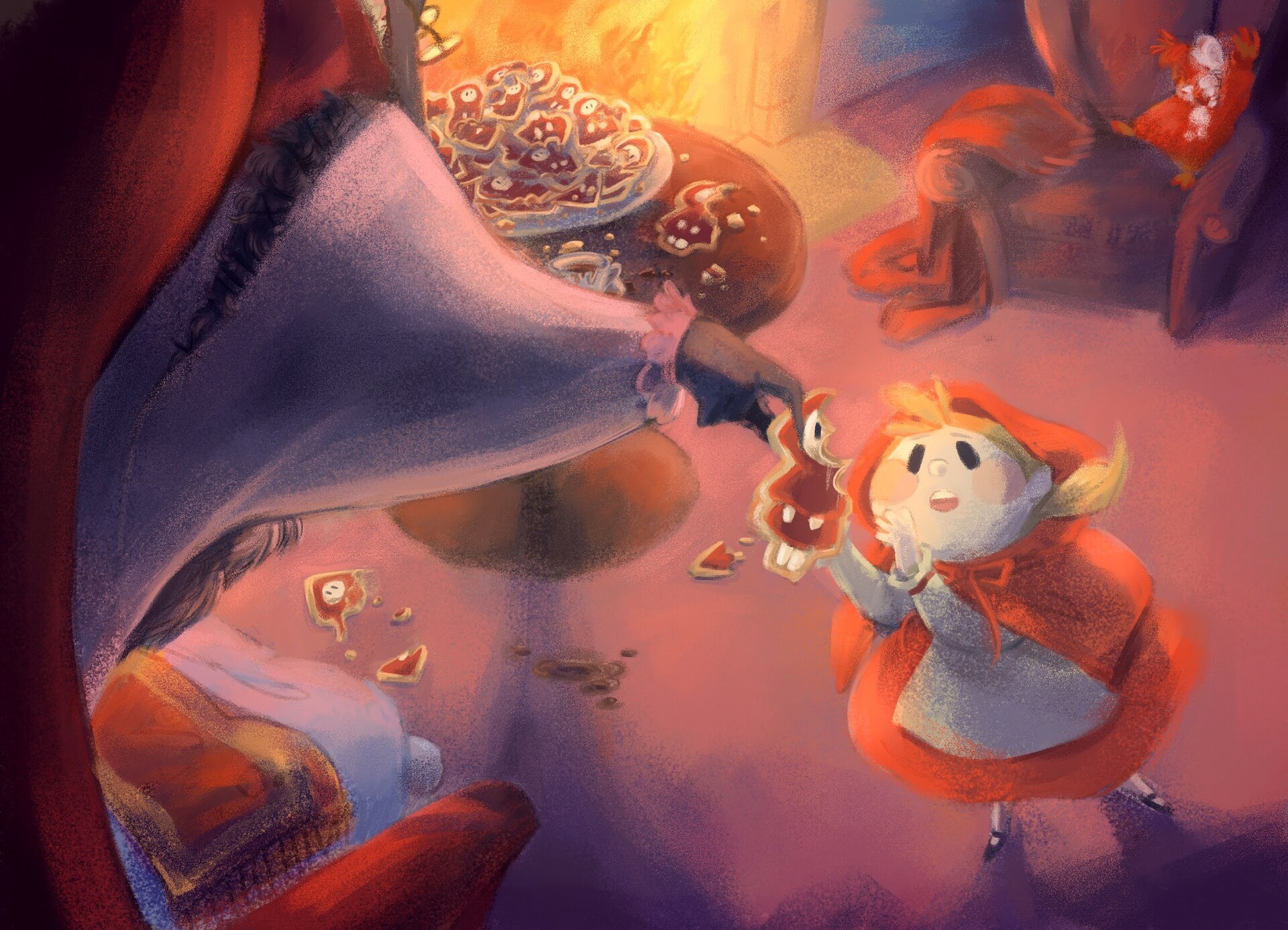 ArtStation - Little Red Gingerbread