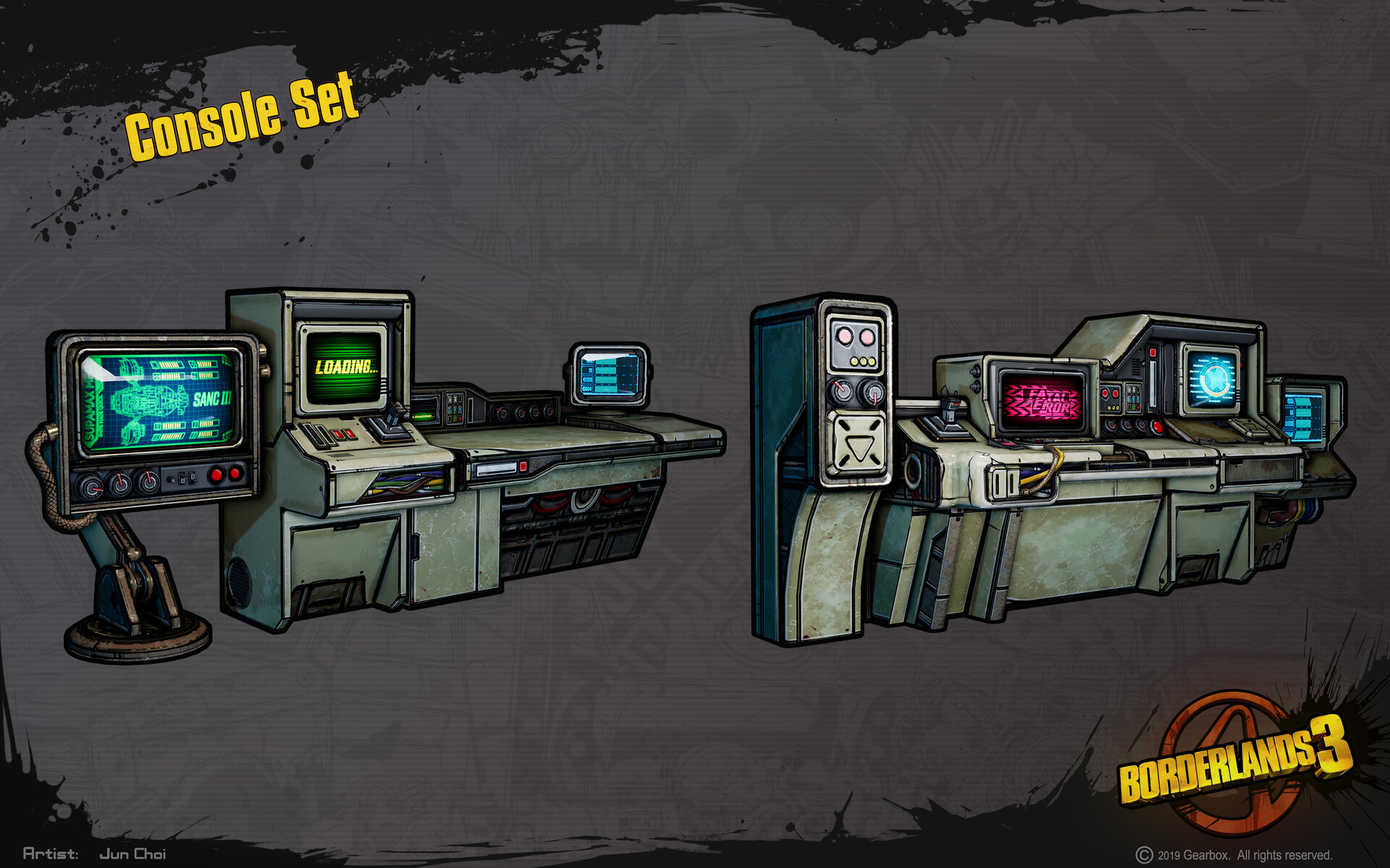 Jun Choi - Borderlands 3: Console Set