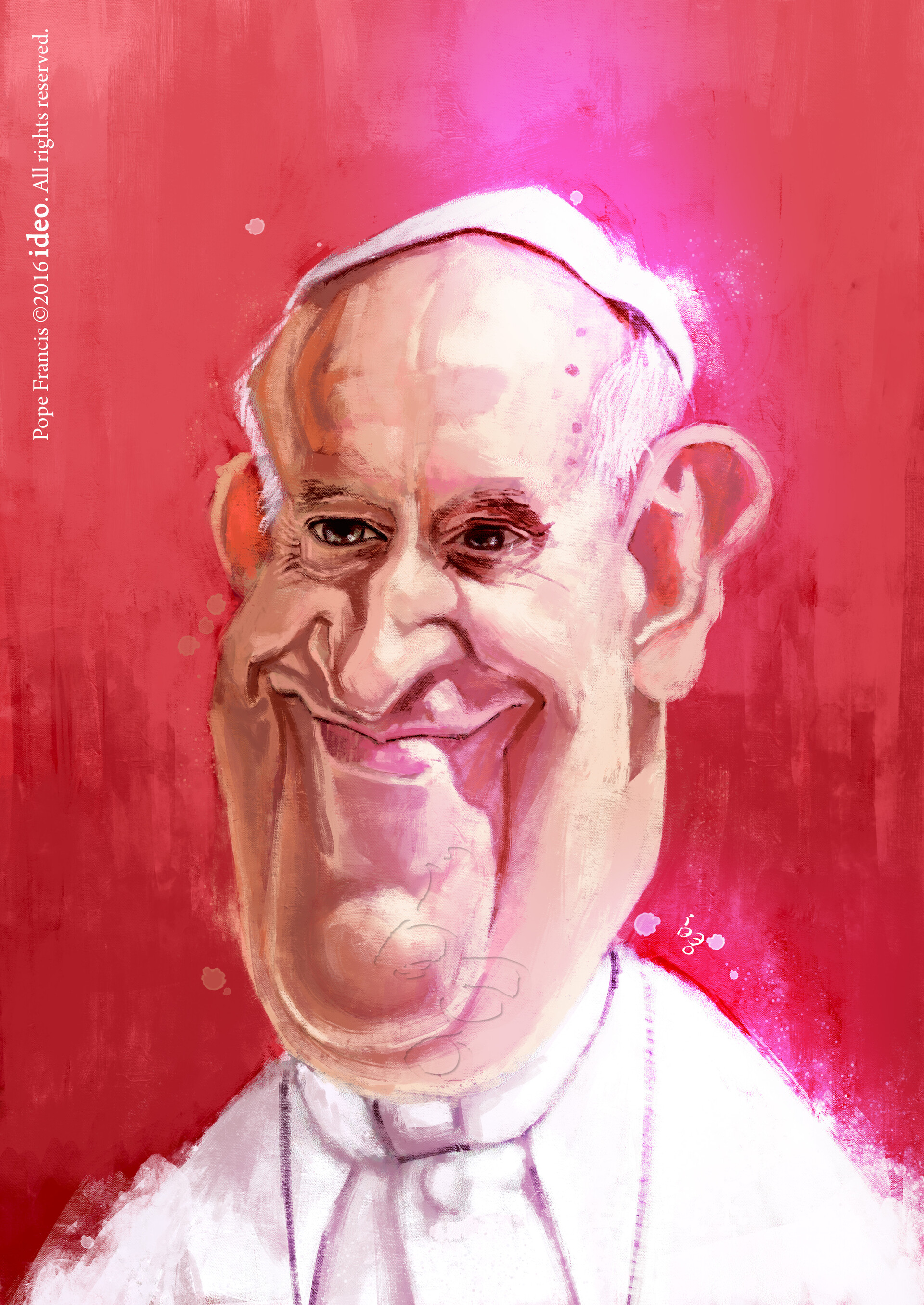 ArtStation - Pope Francis