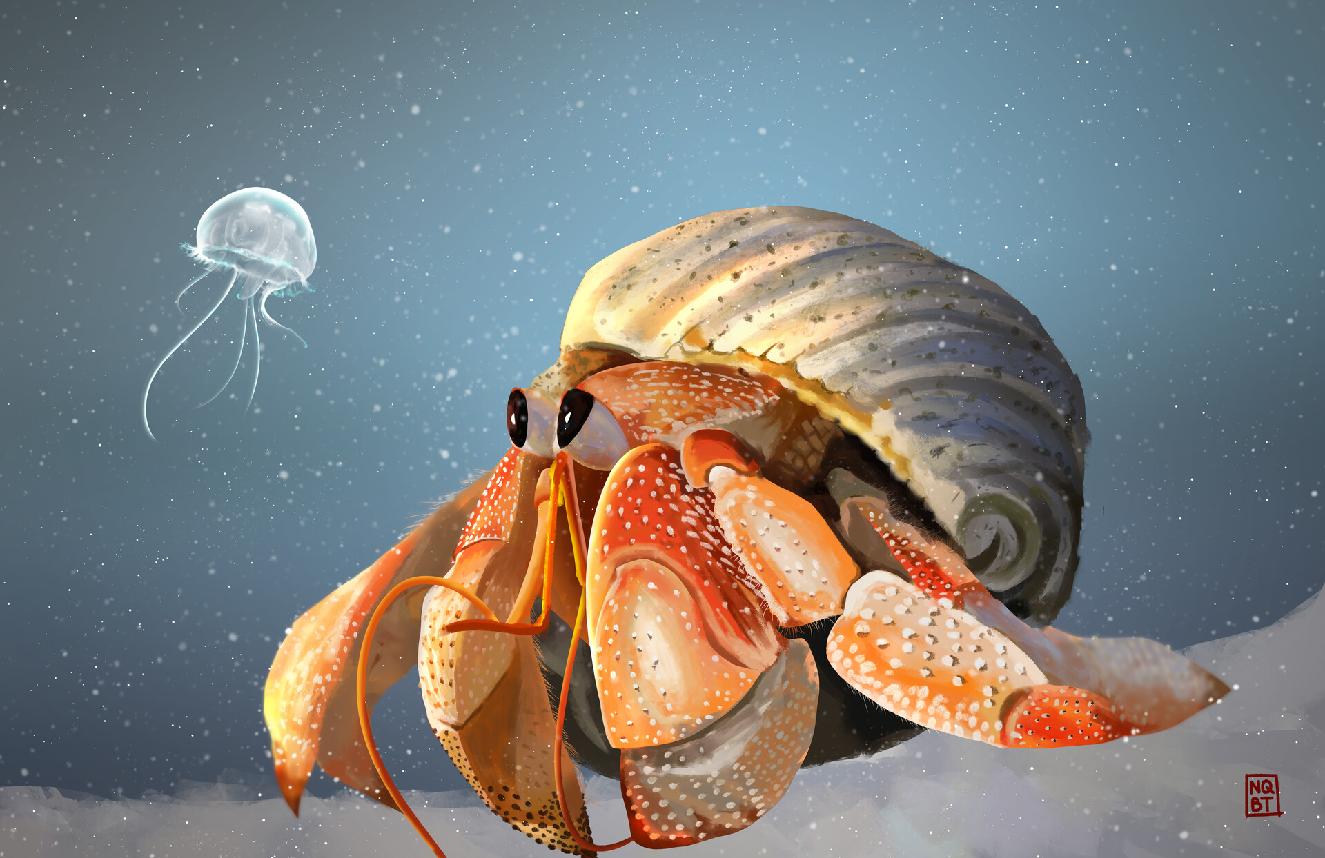 ArtStation - HERMIT CRAB